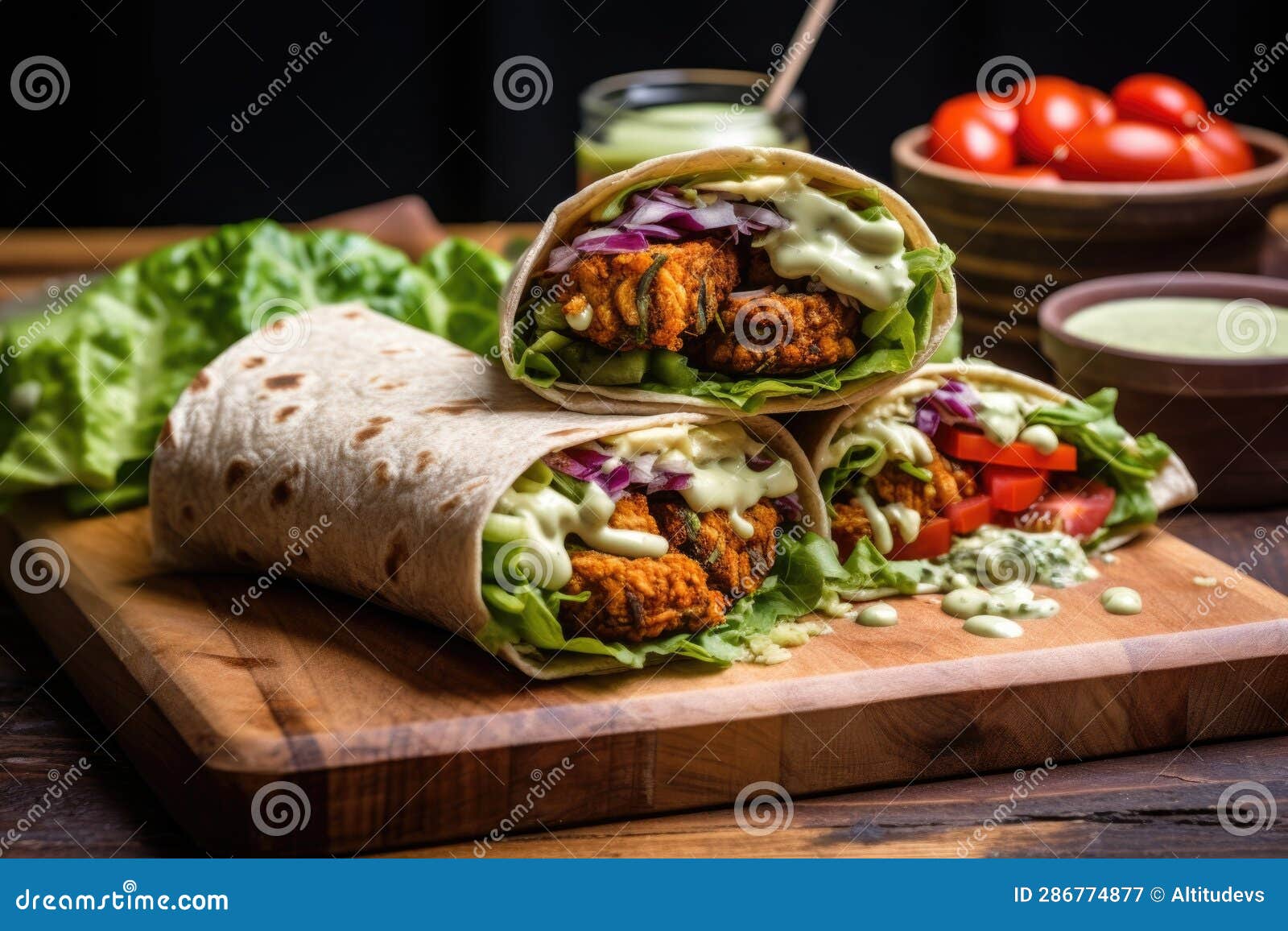 Vegan Falafel Wrap Stock Illustrations – 131 Vegan Falafel Wrap Stock ...