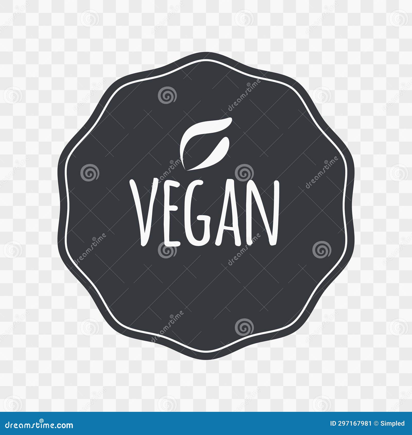 Vegan Vector Icon. Gray White Isolated Sign on Transparent Background ... Vegan Vector Icon. Gray White Isolated Sign on Transparent Background ...
