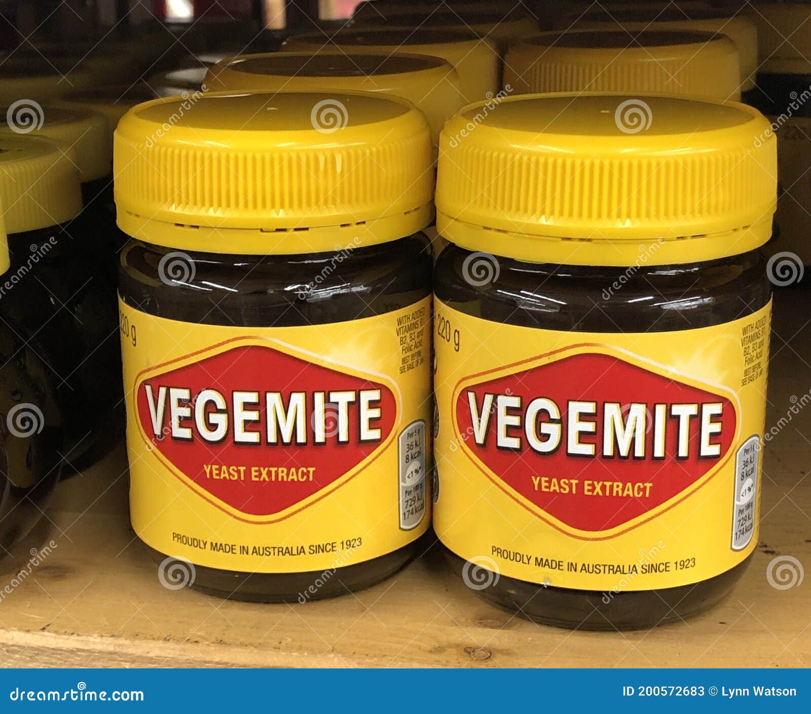 Vegemite Ingredients Jar