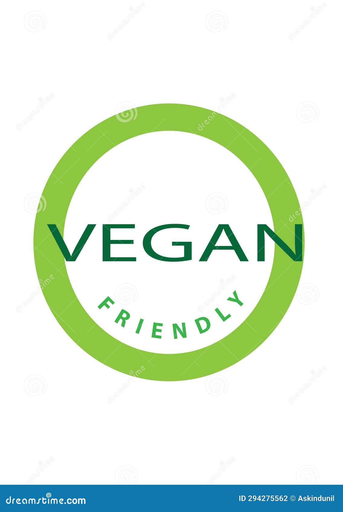 VEGAN FRIENDLY stock vector. Illustration of sign, society - 294275562