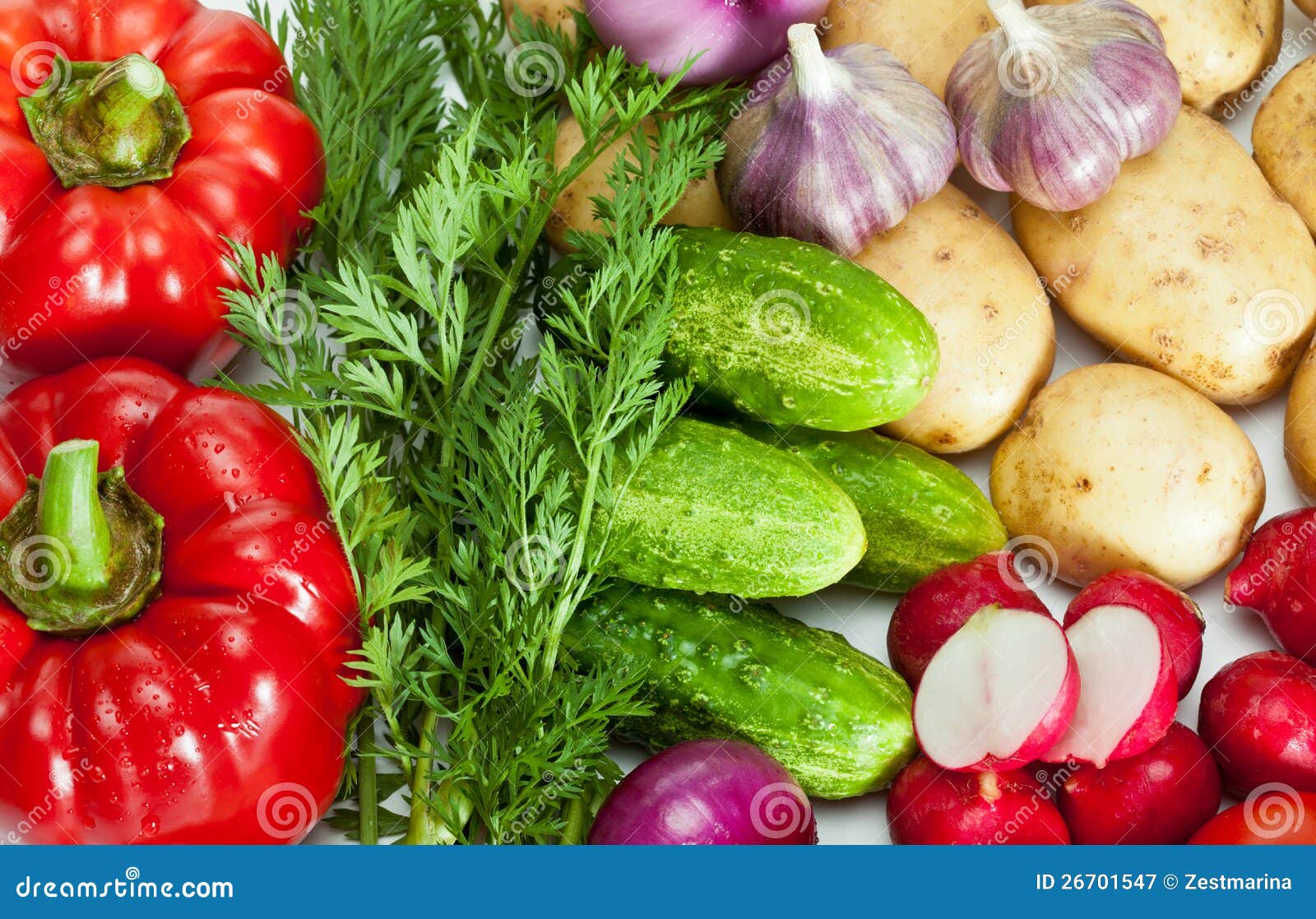 Vegetable assortment stock image. Image of harvest, health - 26701547