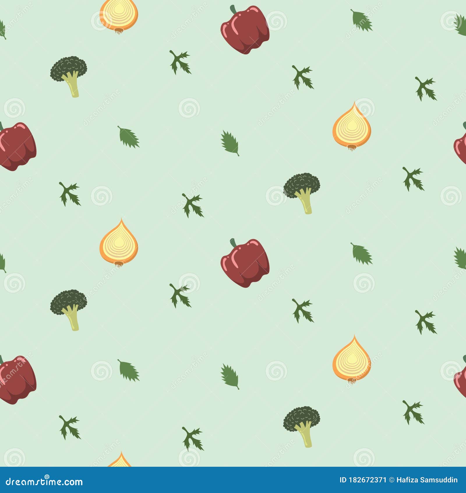 Vegetable Background Design Stock Vector - Illustration of motif ...
