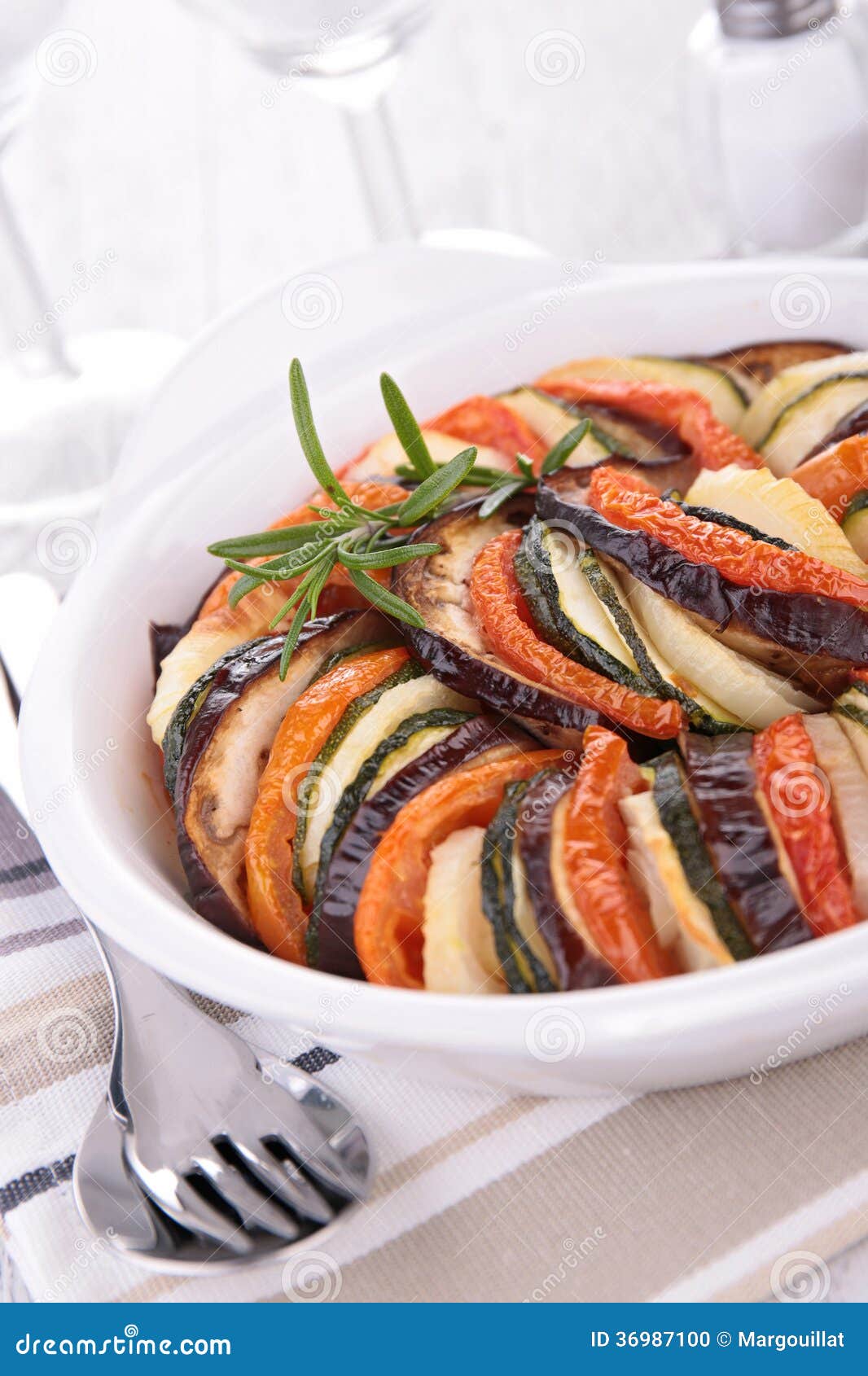 Vegetable baked tian stock photo. Image of cuisine, diet - 36987100