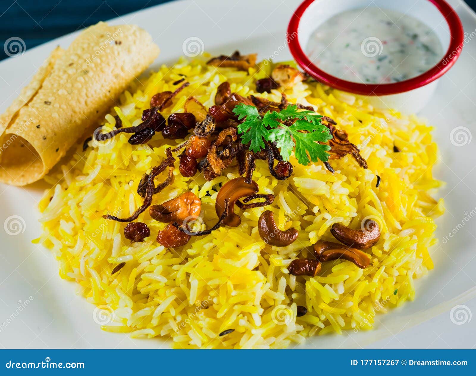 Vegetable Biryani in Handi Biryani Stock Image - Image of indian ...