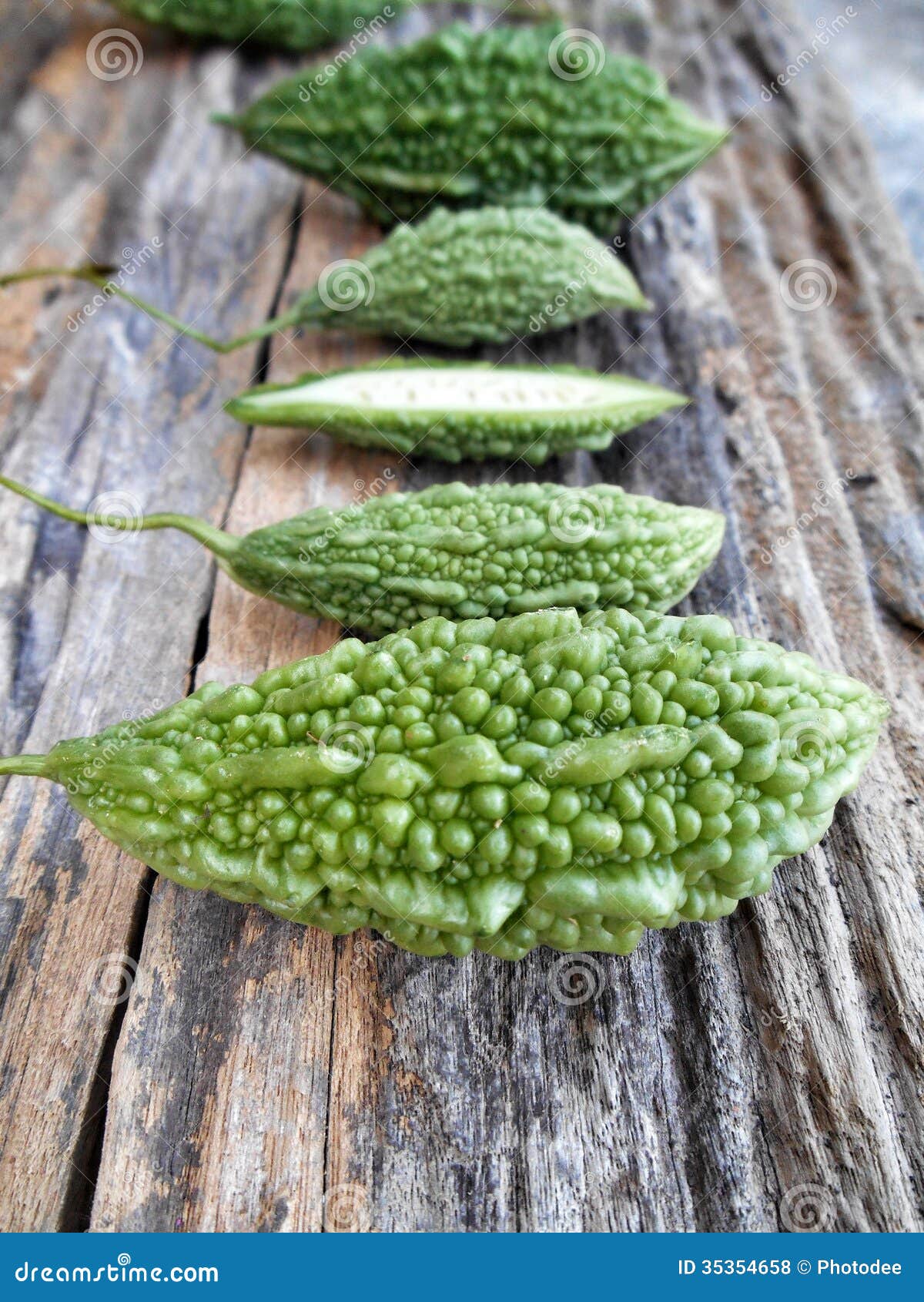 Vegetable bitter melon. stock photo. Image of natural - 35354658