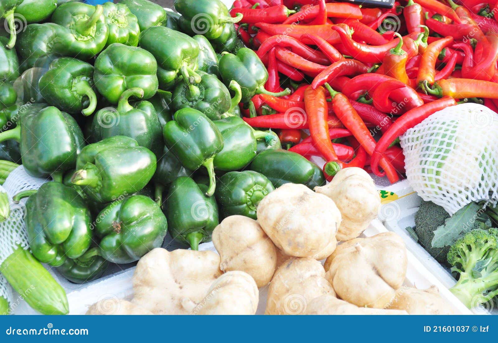 Vegetable booth stock image. Image of melon, green, heaps - 21601037