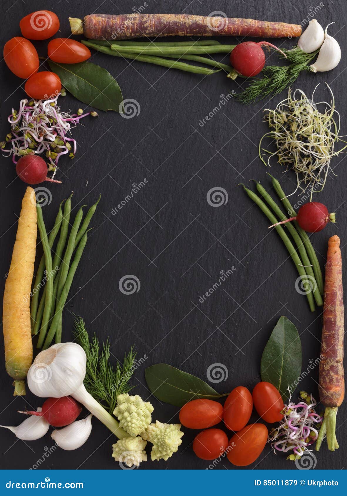 Vegetable border stock image. Image of green, bean, ingredient - 85011879