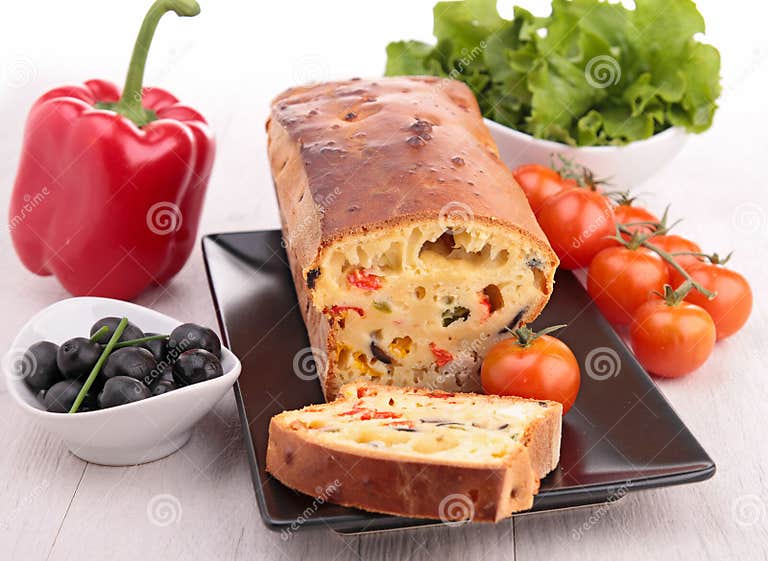 Vegetable bread stock image. Image of pepper, vegetable - 29521815