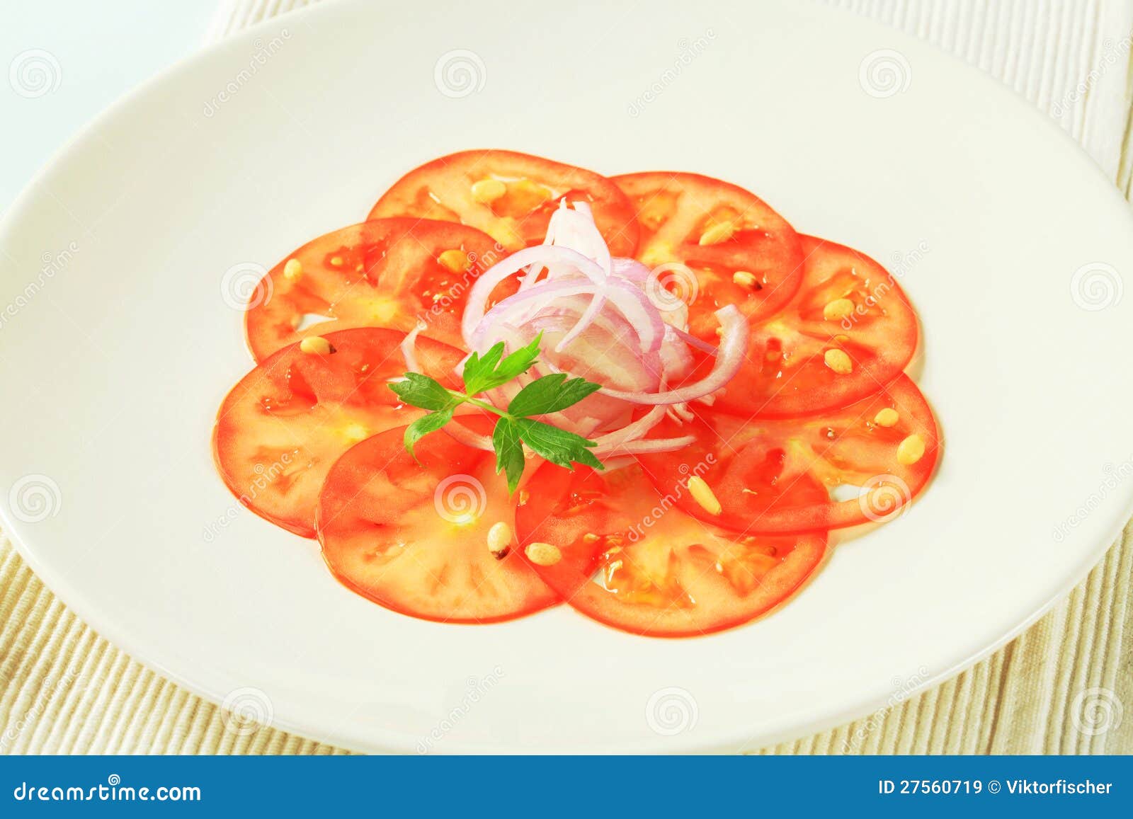 Vegetable Carpaccio stock image. Image of white, healthy - 27560719