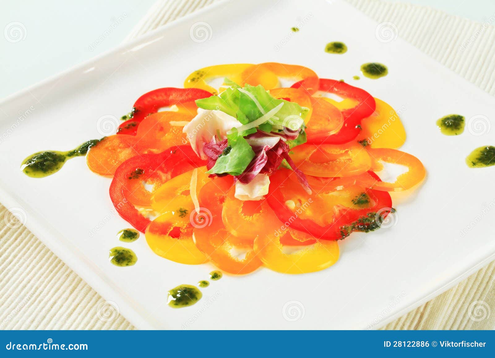Vegetable Carpaccio stock photo. Image of healthy, slices - 28122886