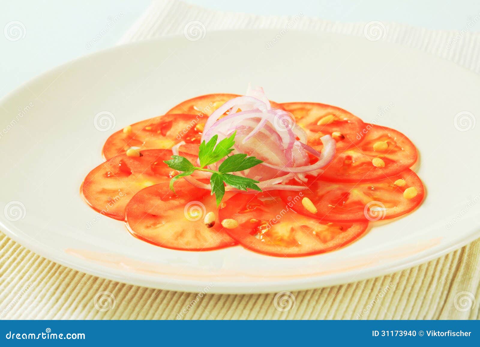 Vegetable Carpaccio stock photo. Image of snack, nutrition - 31173940