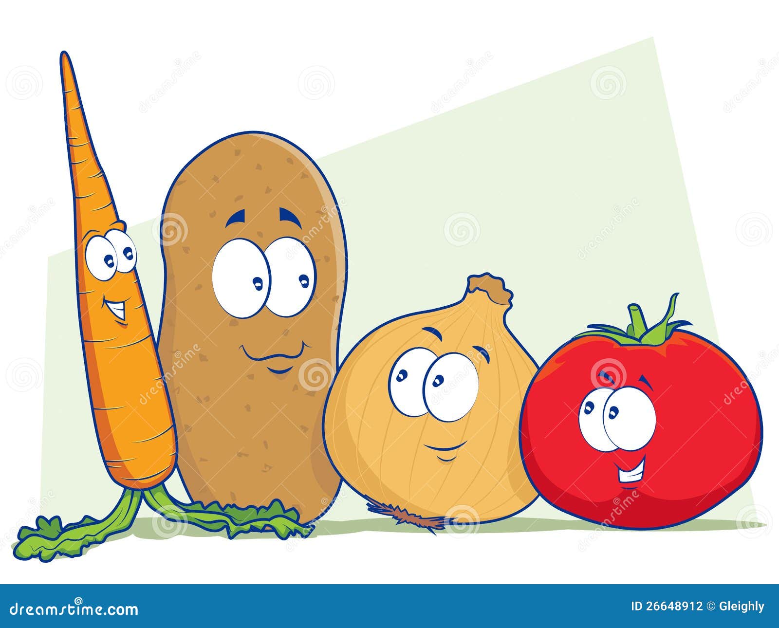 Vegetable Cartoon Characters Stock Vector - Illustration of cooking ...