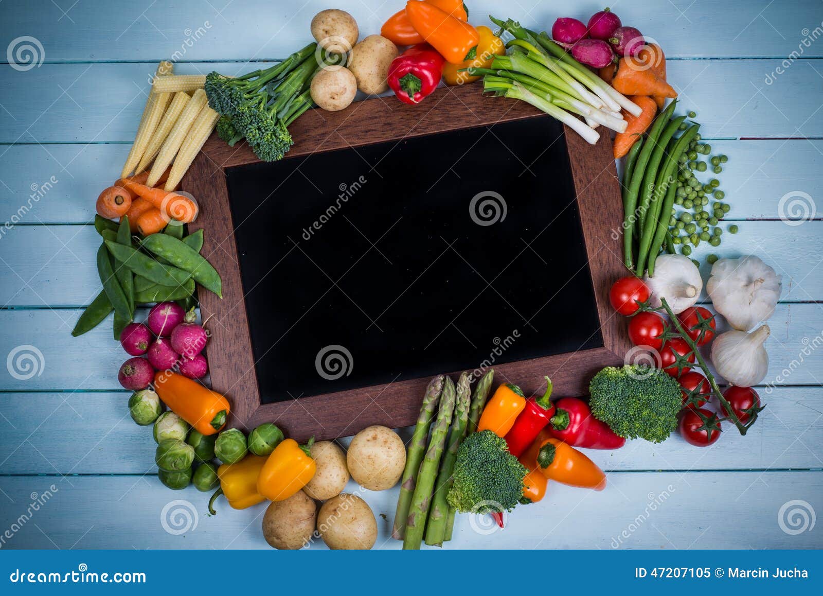 Vegetable with chalk board stock image. Image of diet - 47207105
