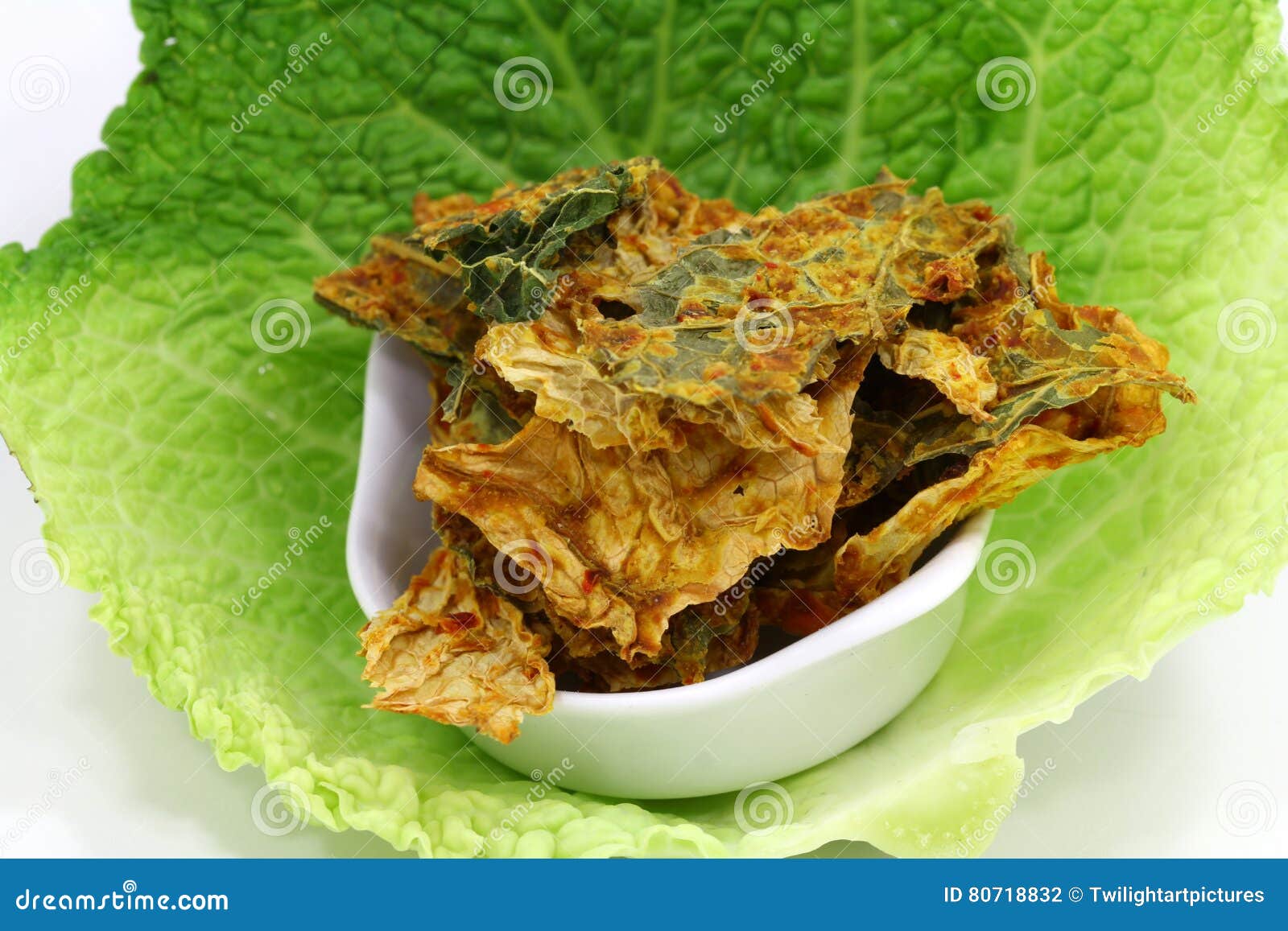 Vegetable Chips from Cabbage Stock Photo - Image of glass, peppers ...
