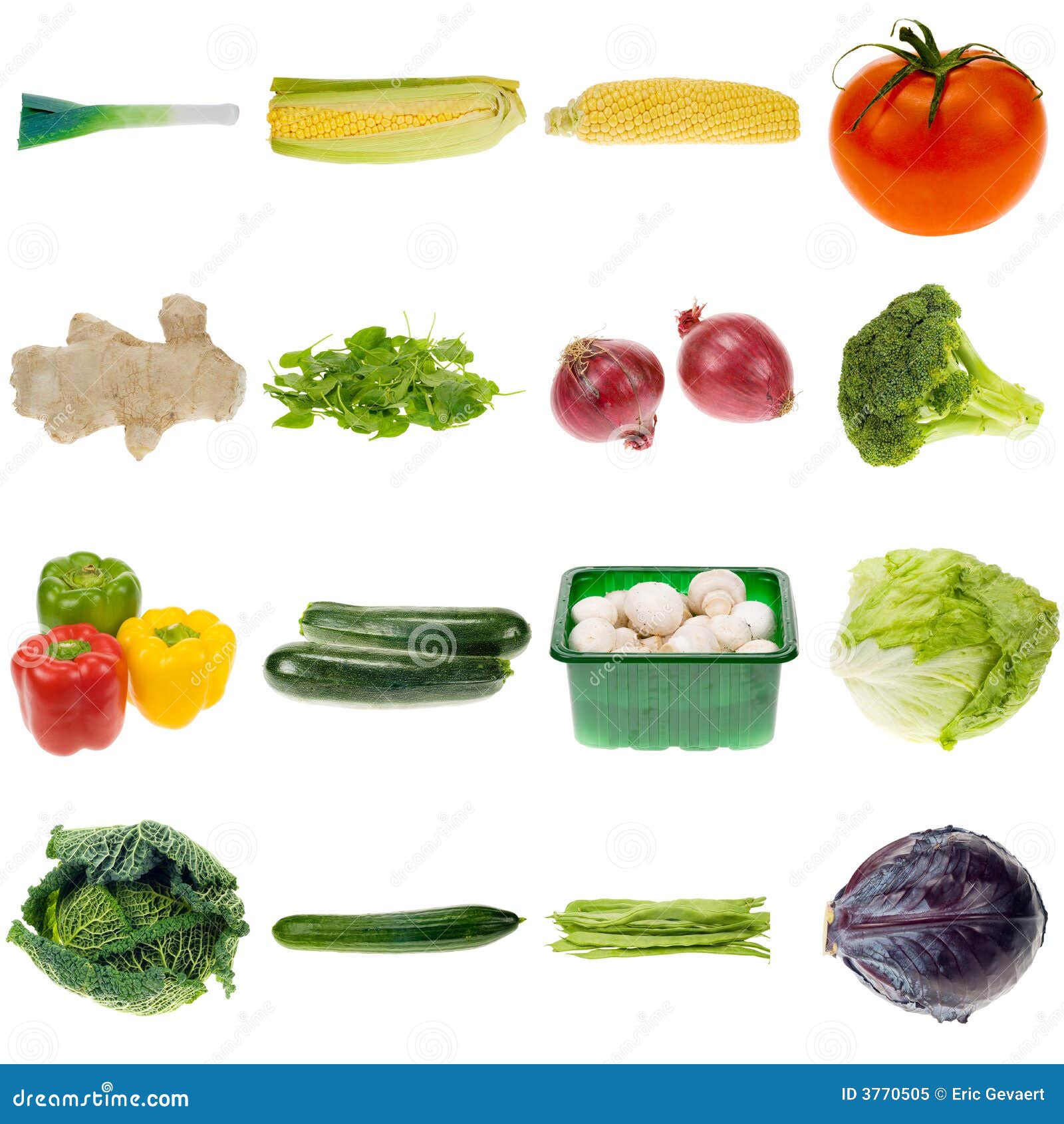Vegetable collection stock image. Image of dinner, collection - 3770505