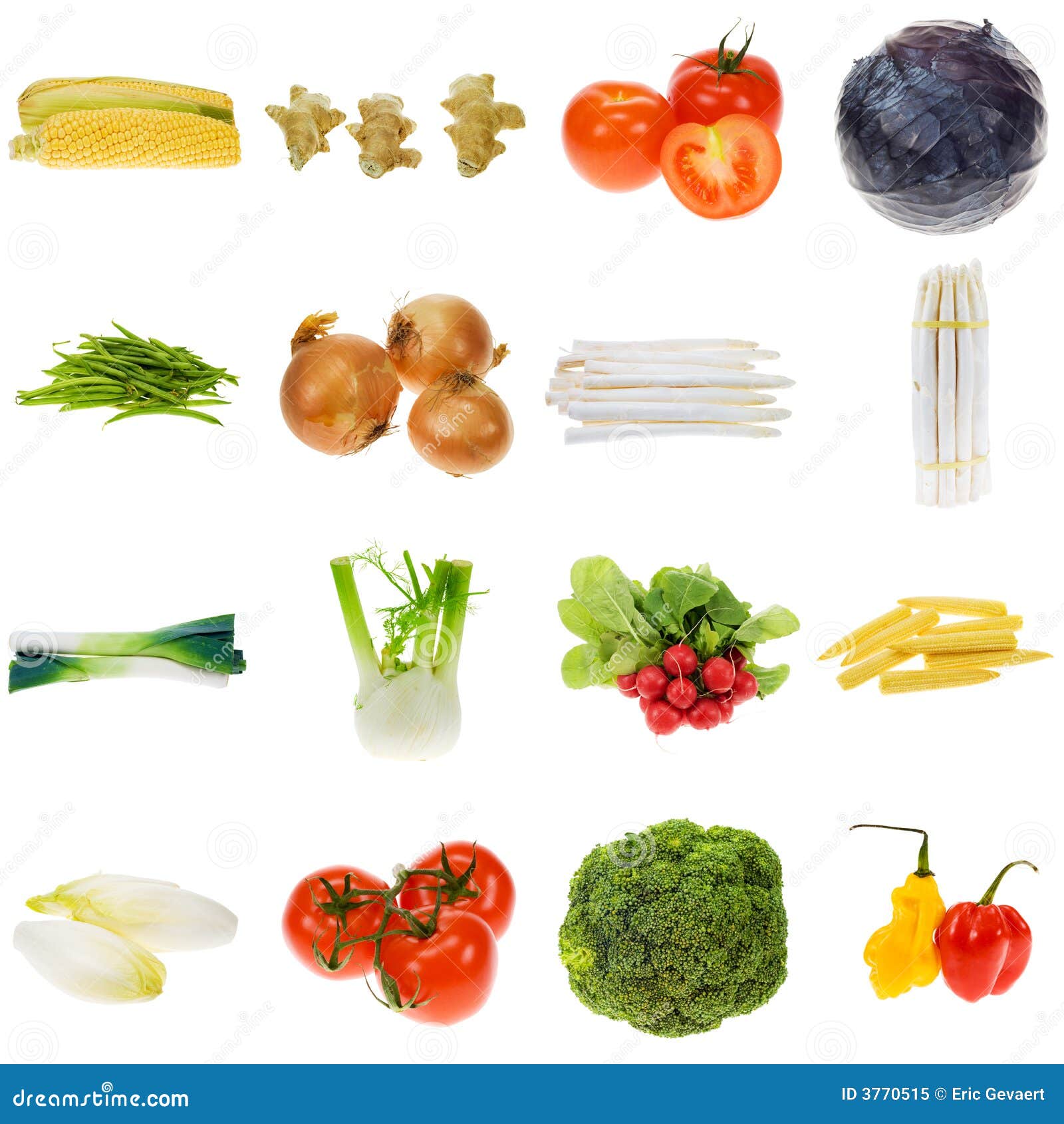 Vegetable collection stock image. Image of corn, bunch - 3770515