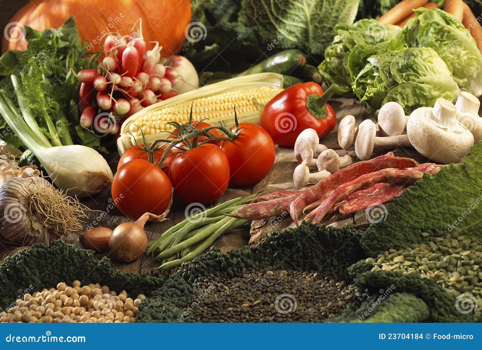 Vegetable composition stock photo. Image of corn, health - 23704184
