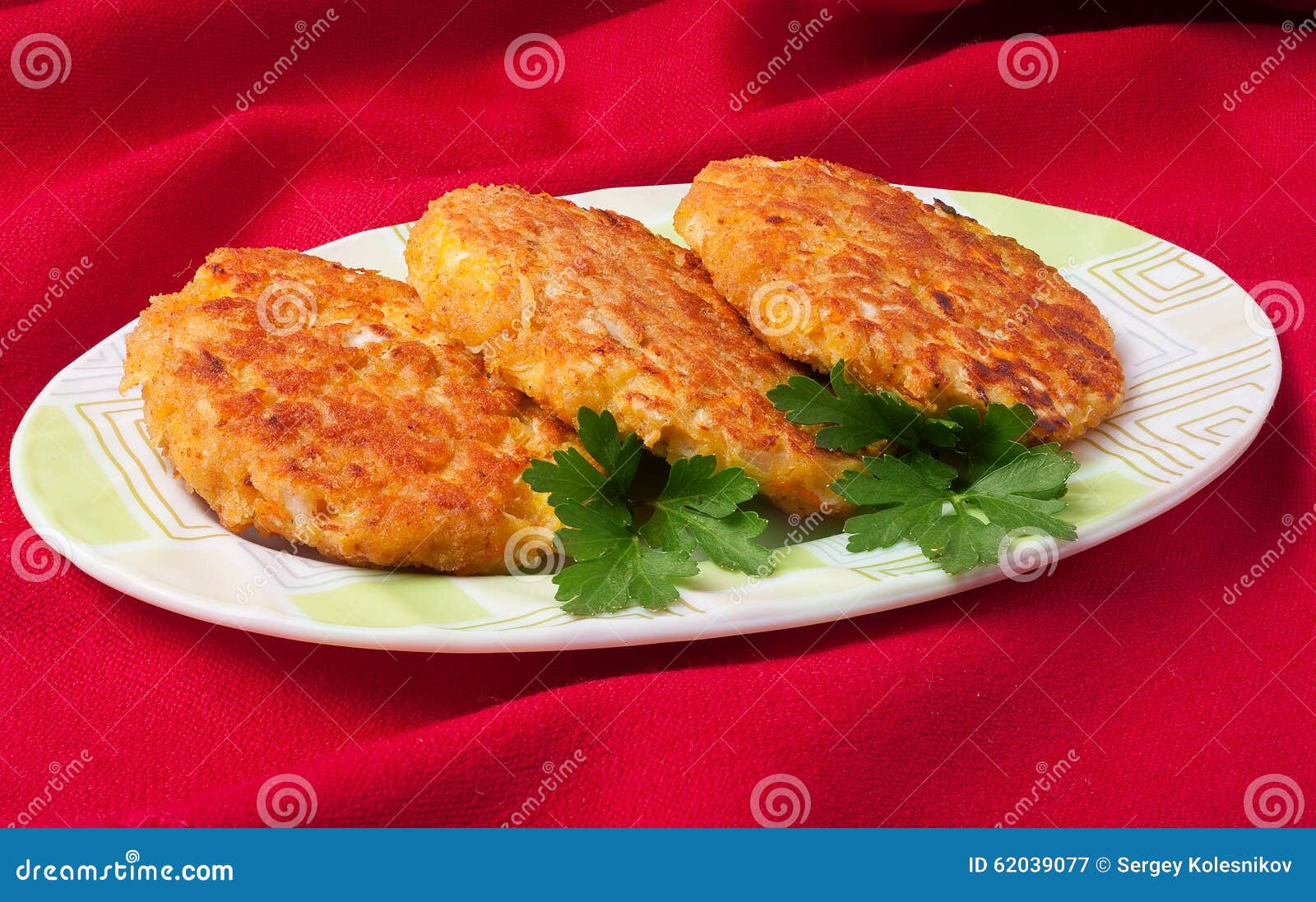 Vegetable Cutlets with Cabbage Stock Image - Image of closeup, kitchen ...