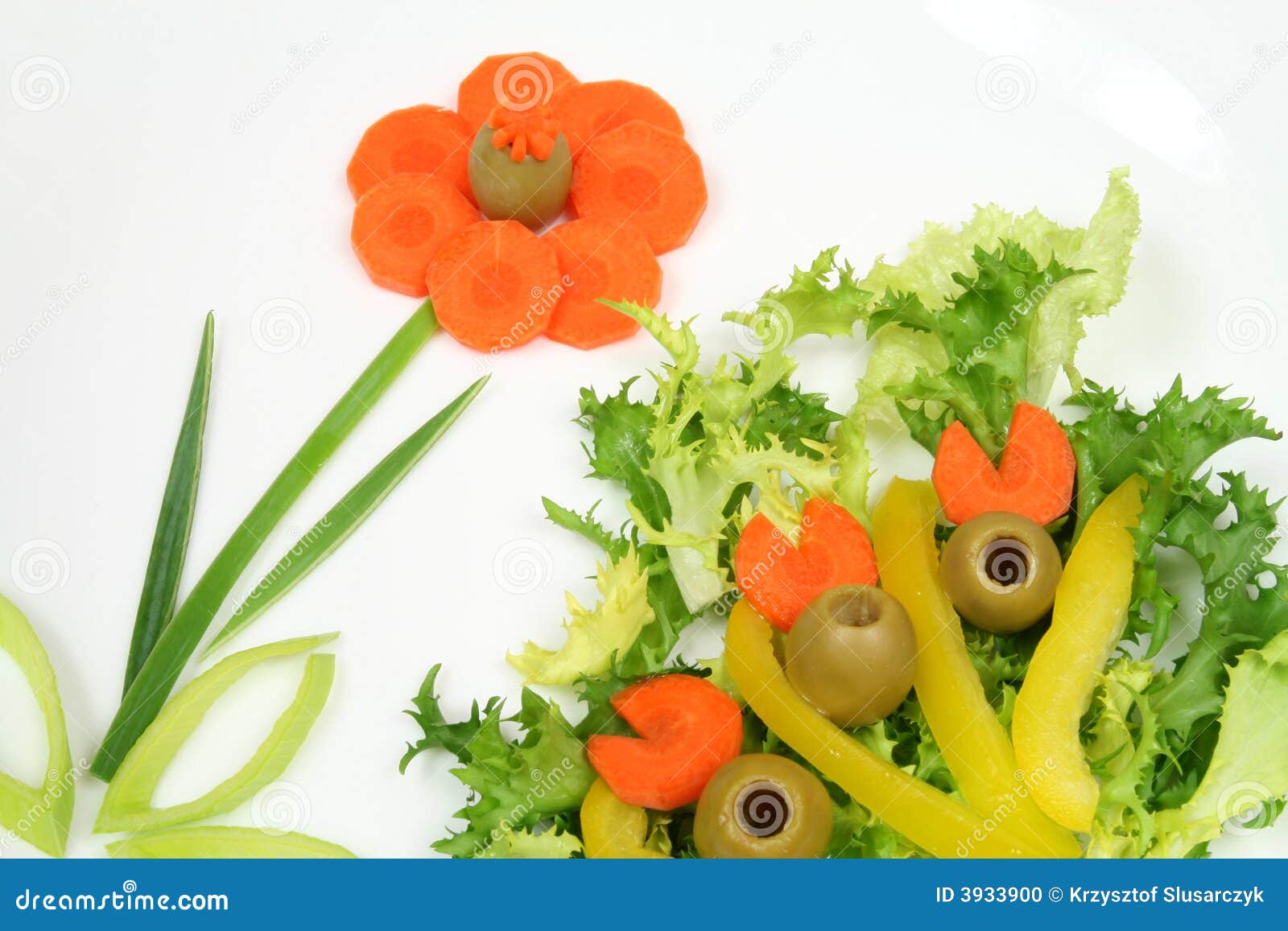 Vegetable decoration stock photo. Image of colourful, onion - 3933900