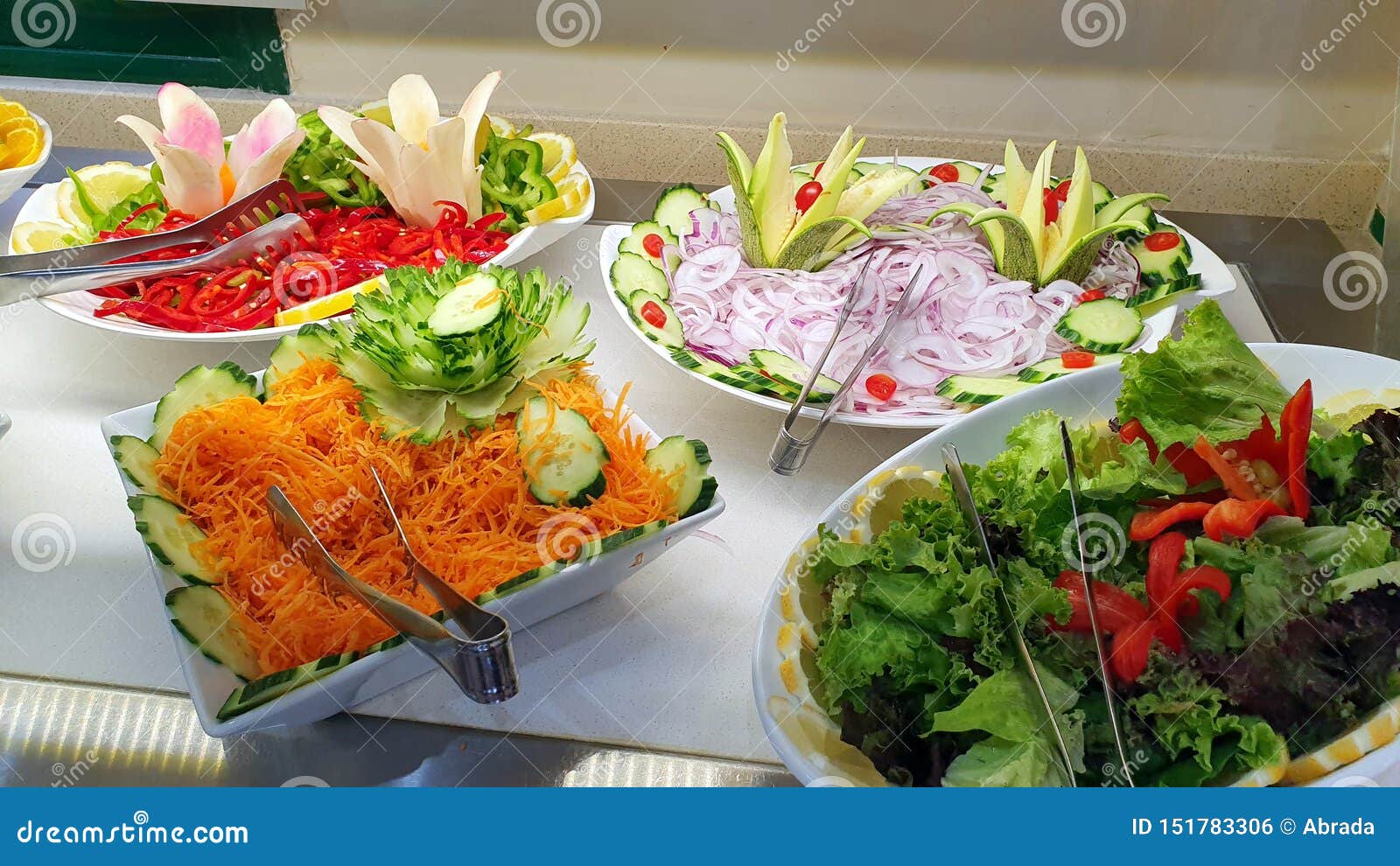 Vegetable decorations. stock photo. Image of tomato - 151783306