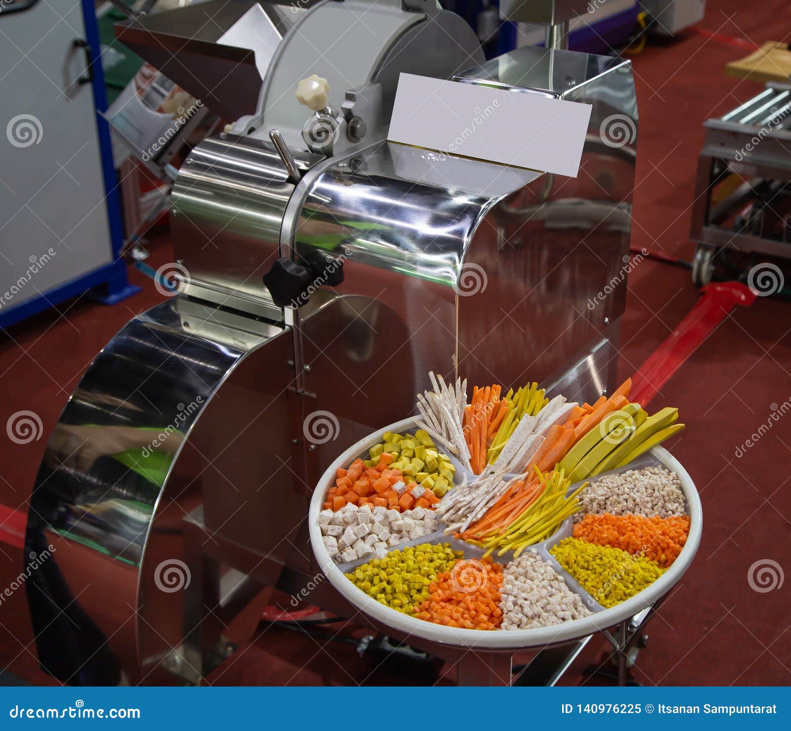 Vegetable Dicing Machine stock image. Image of dicer - 140976225