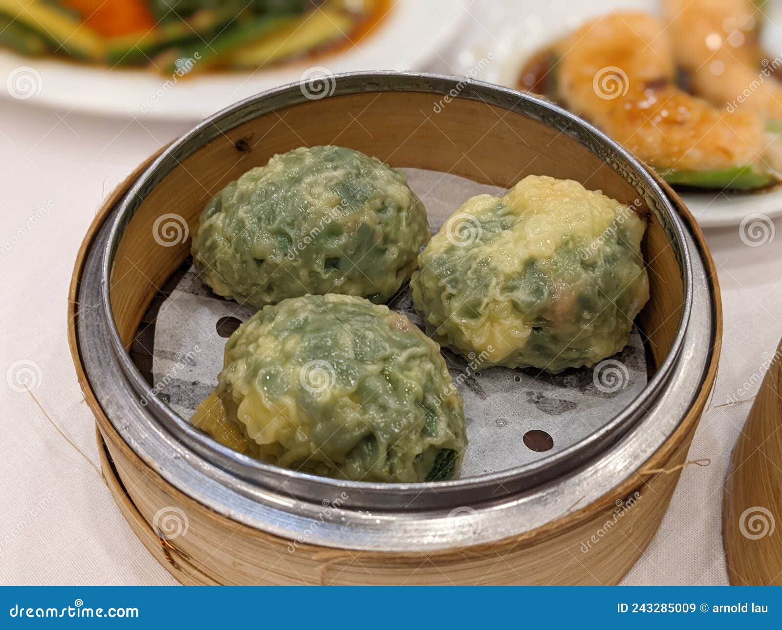 Vegetable dim sum stock image. Image of snack, salad - 243285009