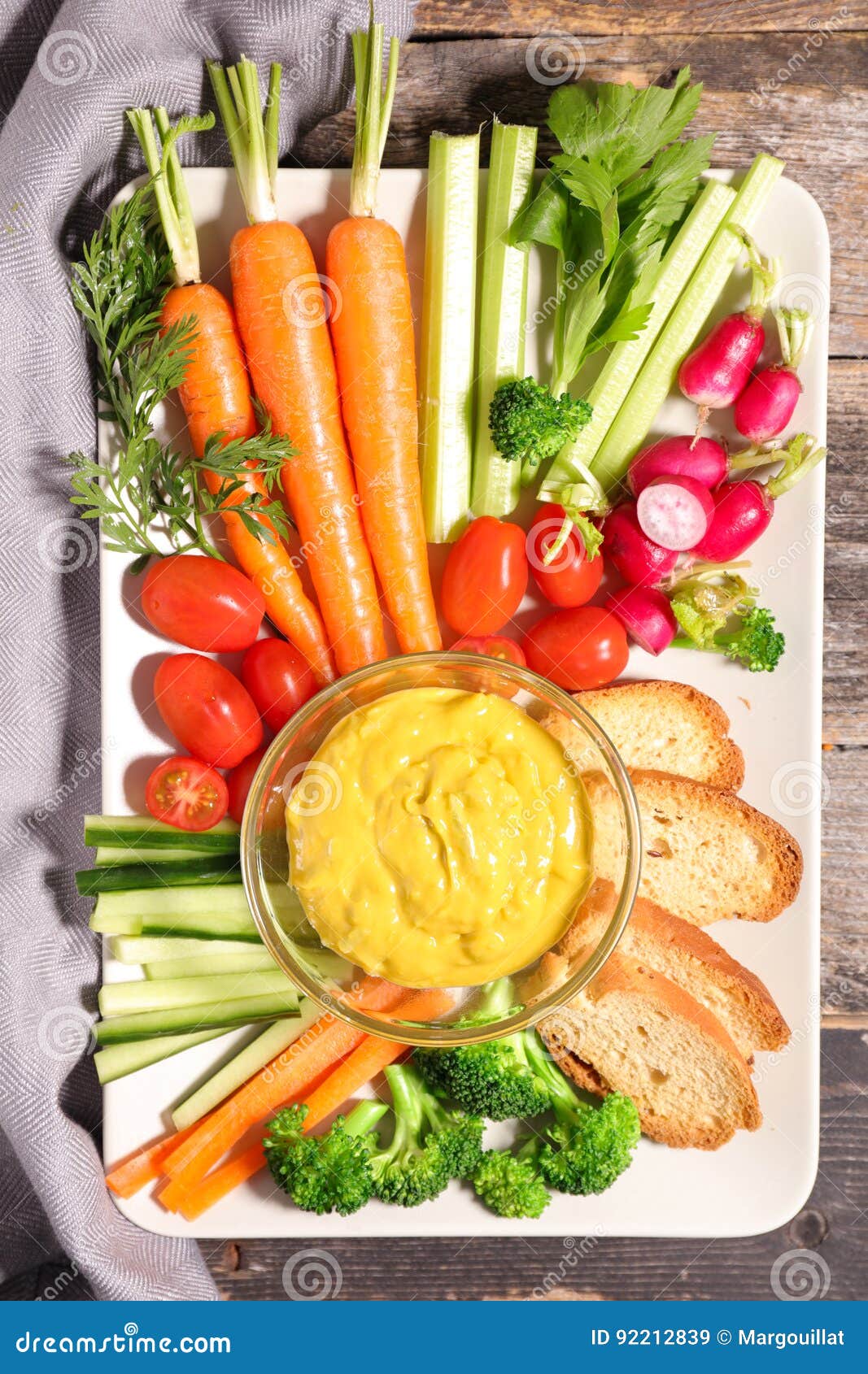 Vegetable and dips stock image. Image of assortment, vegetable - 92212839