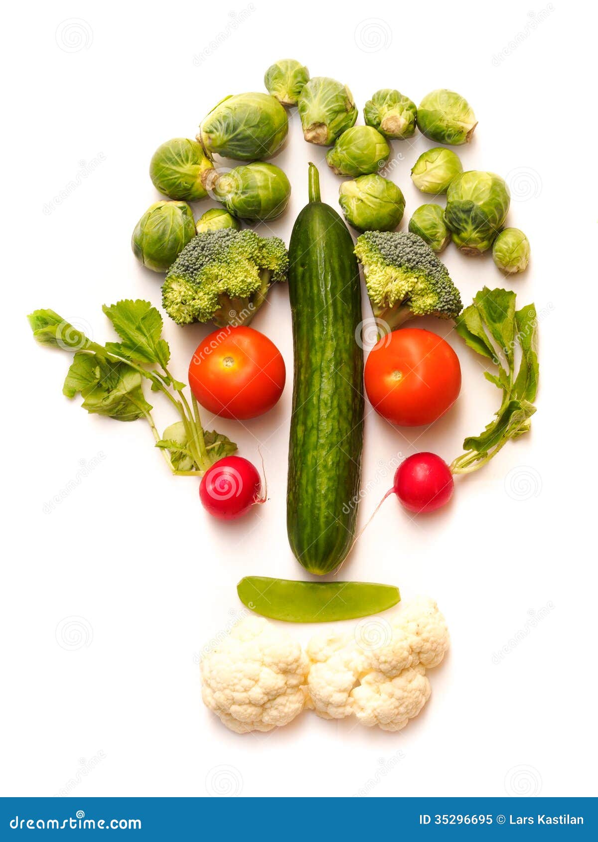 Vegetable Face stock image. Image of background, peas - 35296695