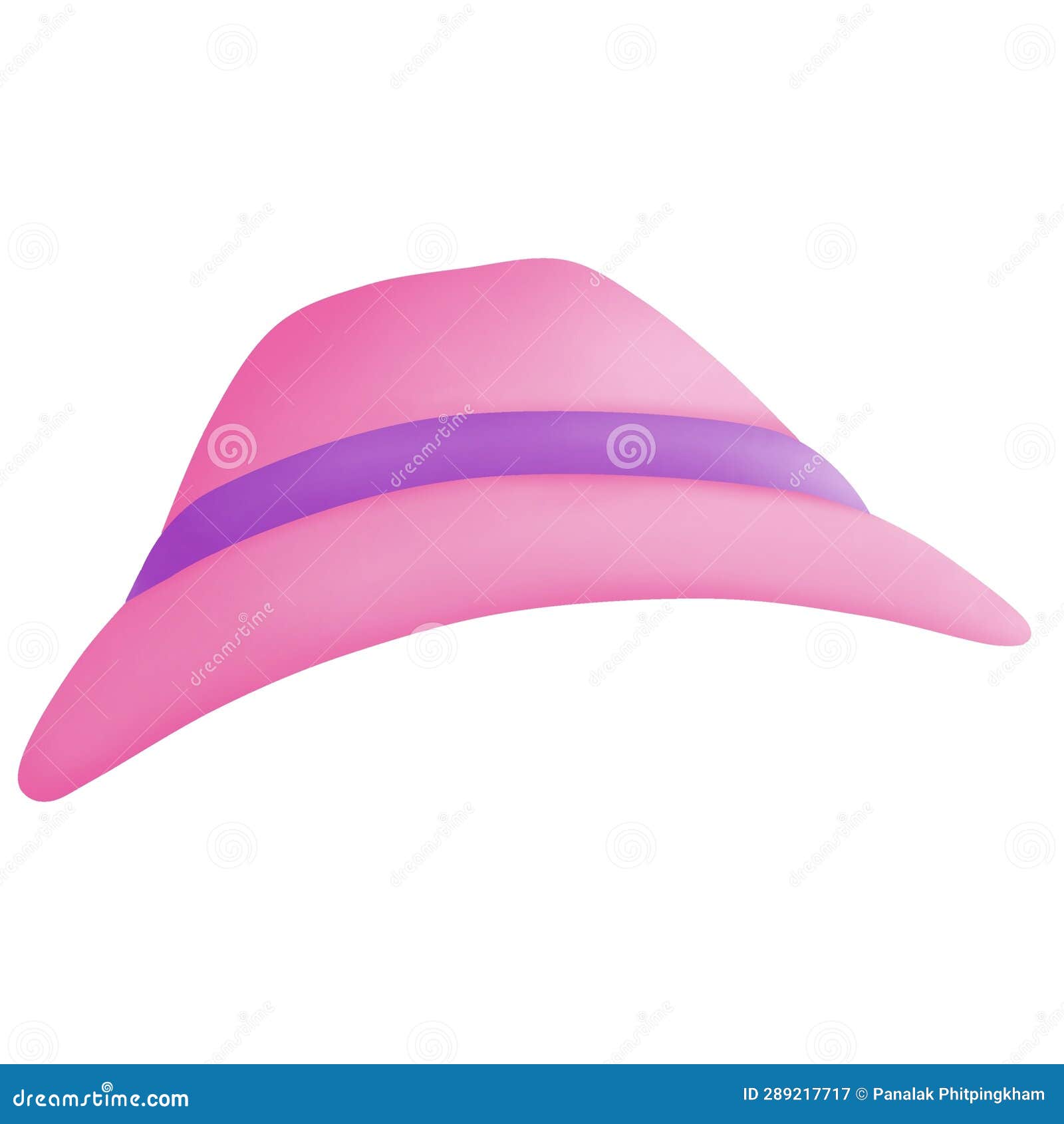 Cartoon drawing pink hat stock illustration. Illustration of vintage ...