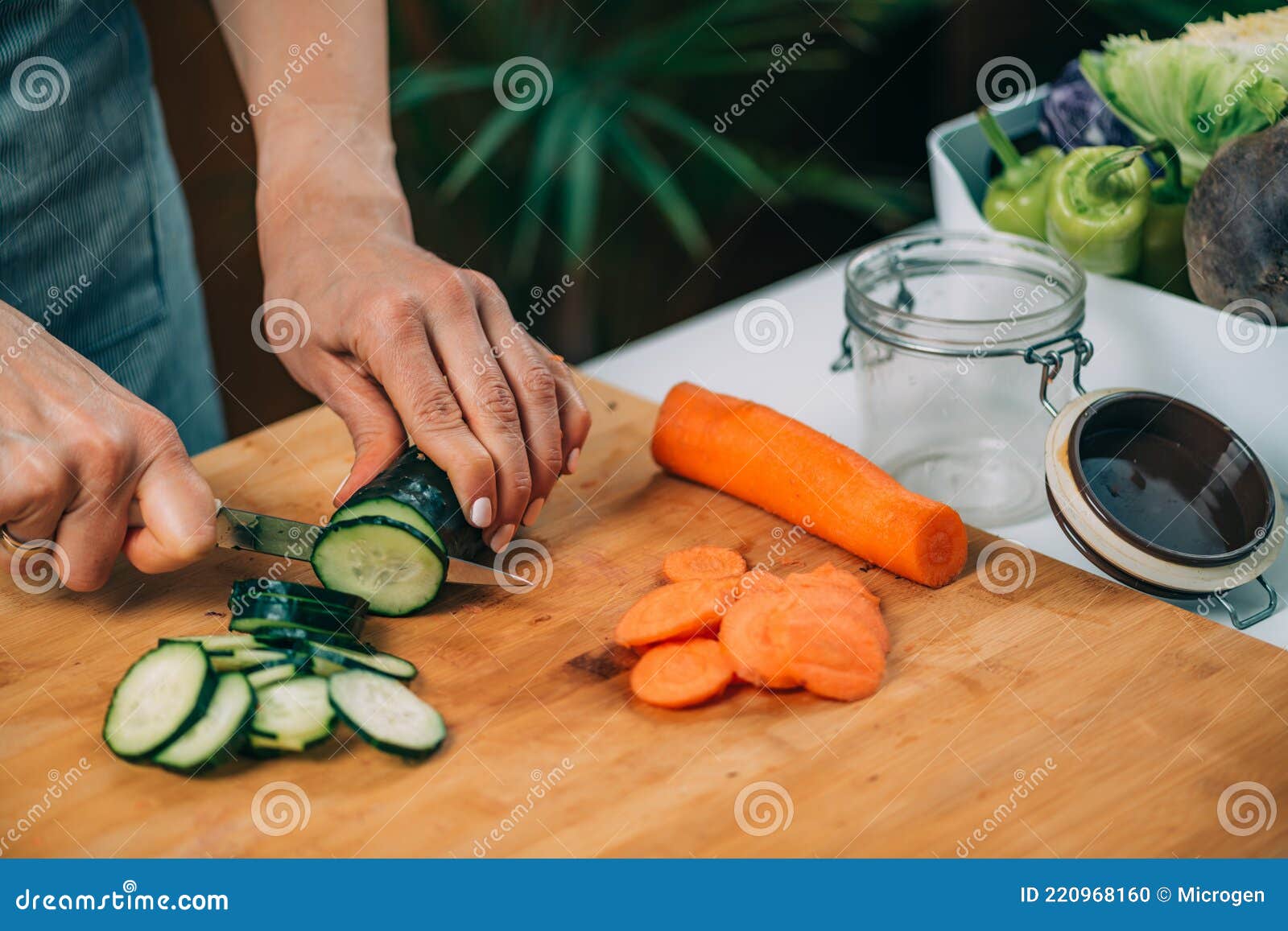 Vegetable Fermentation Process Stock Photo - Image of organic ...