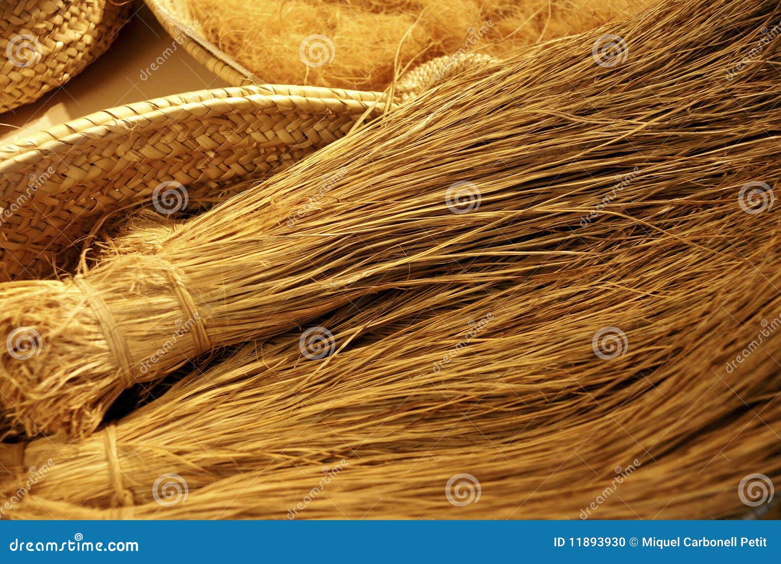 Vegetable Fiber Handicraft Made By Guarani Aborigines Stock Image ...