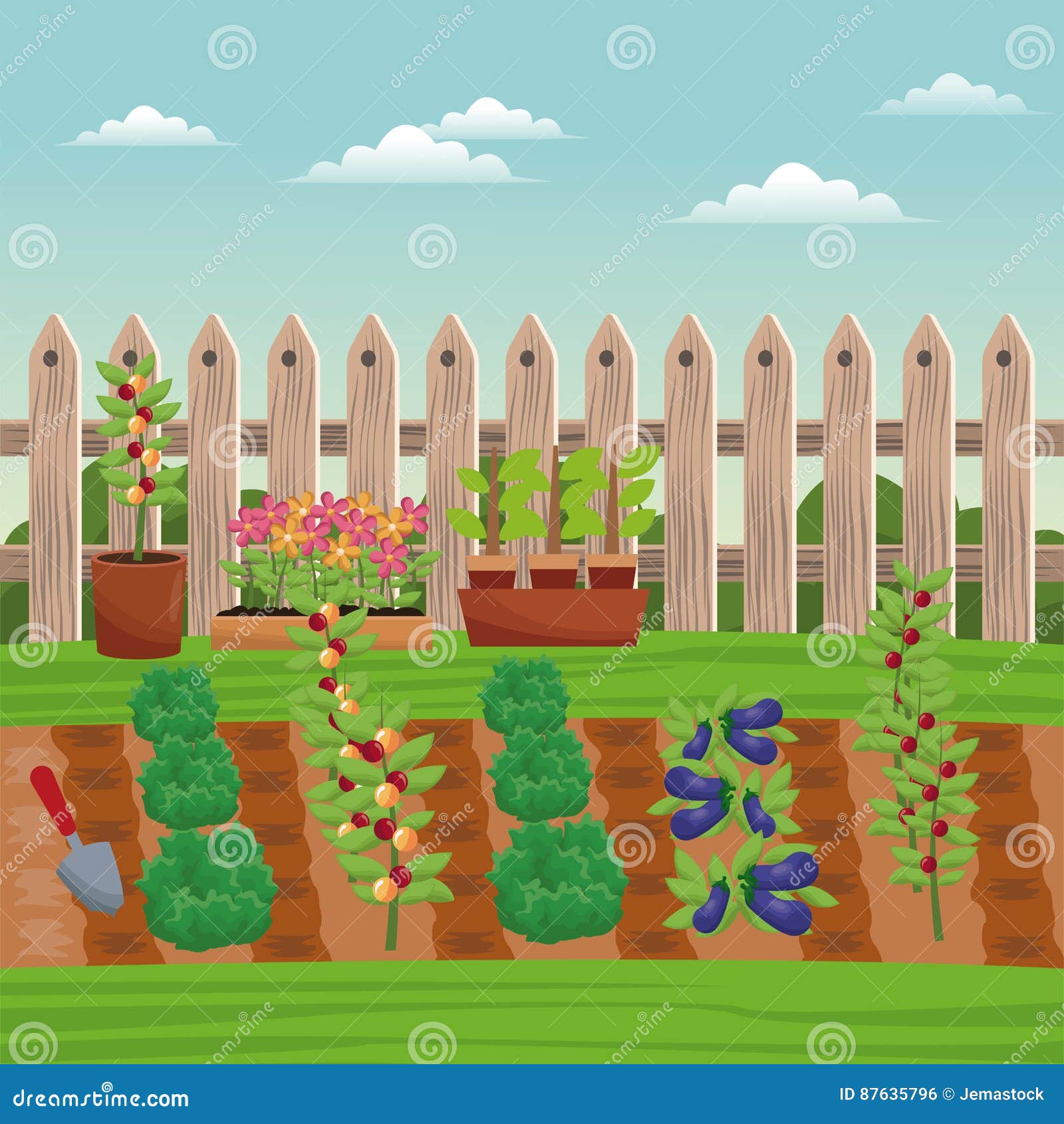 Vegetable Field Stock Illustrations – 34,529 Vegetable Field Stock ...