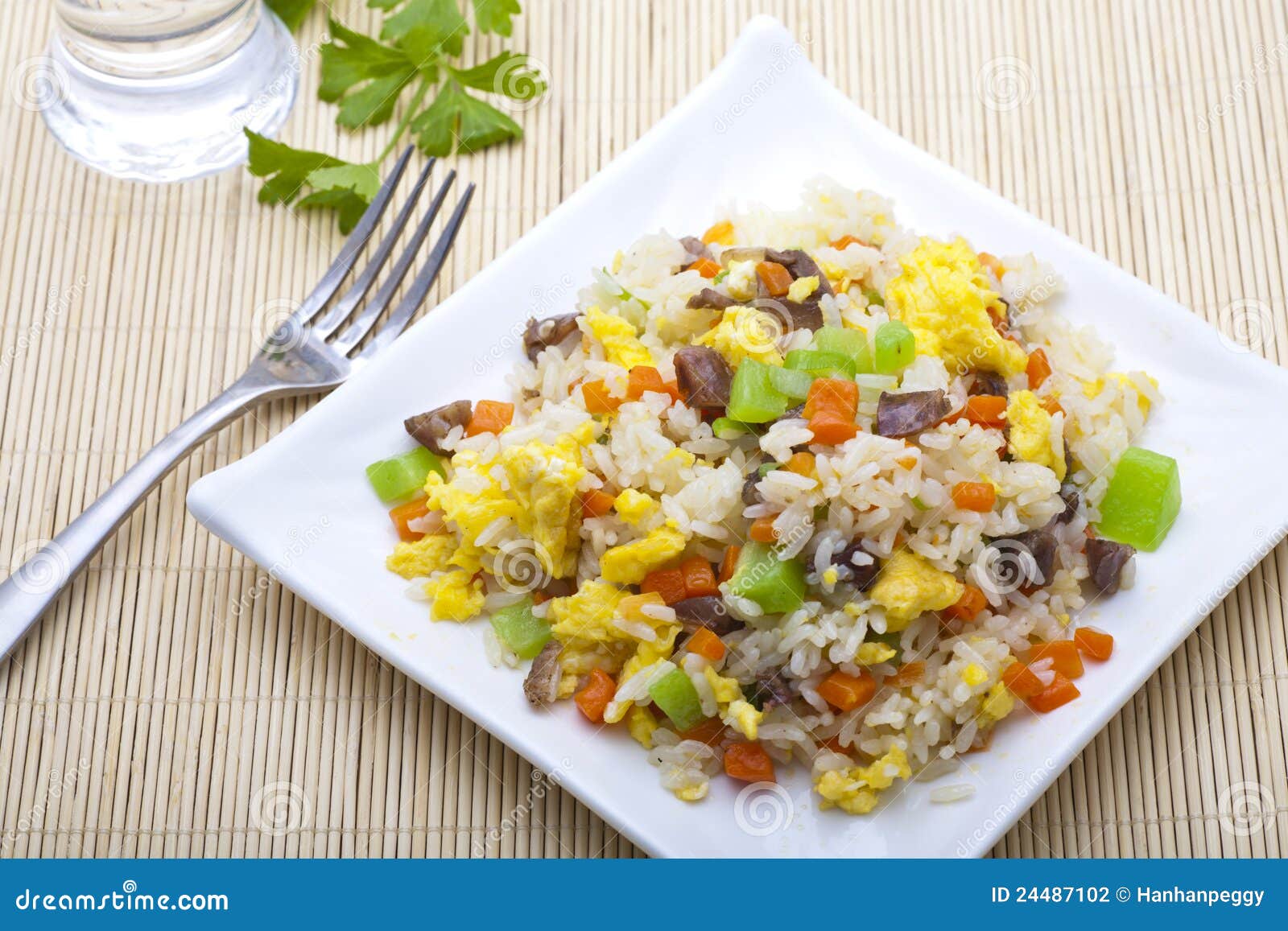Vegetable fried rice stock photo. Image of culture, lunch - 24487102