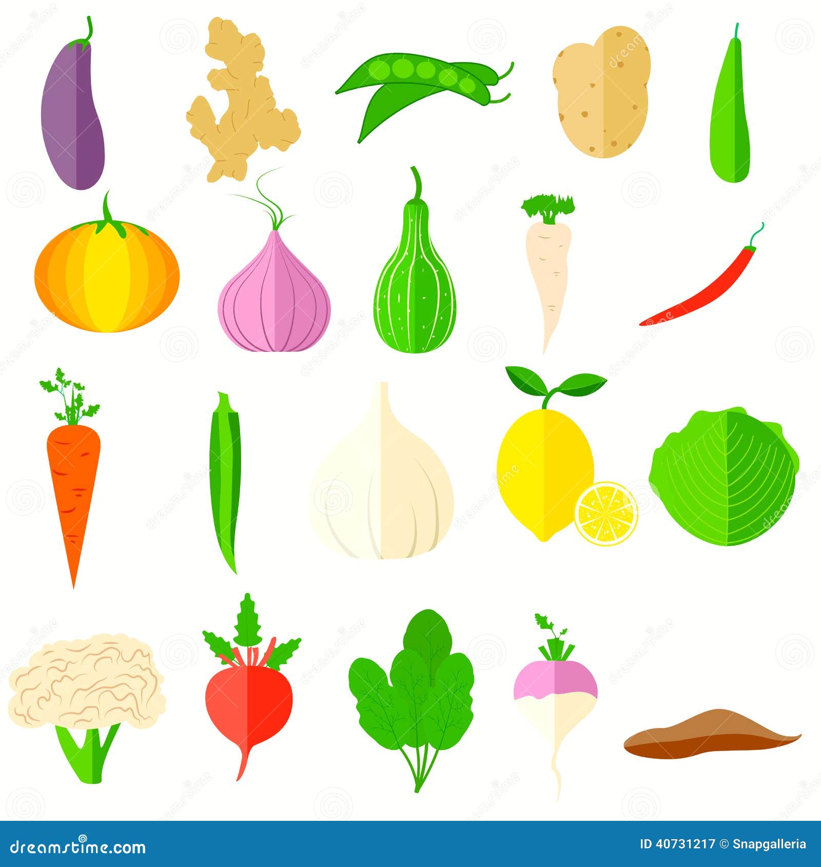 Vegetable Icon stock vector. Illustration of ginger, food - 40731217