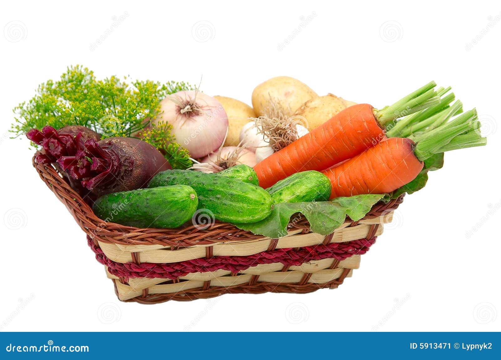 Vegetable Isolated on a Whiteground. Stock Image - Image of style ...