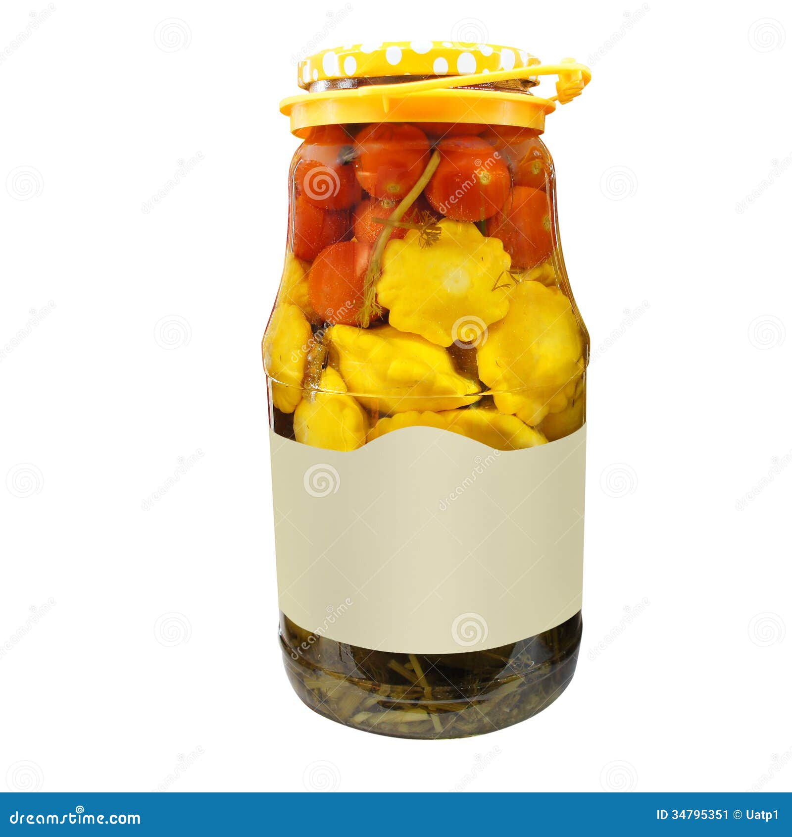 Vegetable jar stock image. Image of pickled, preserved - 34795351
