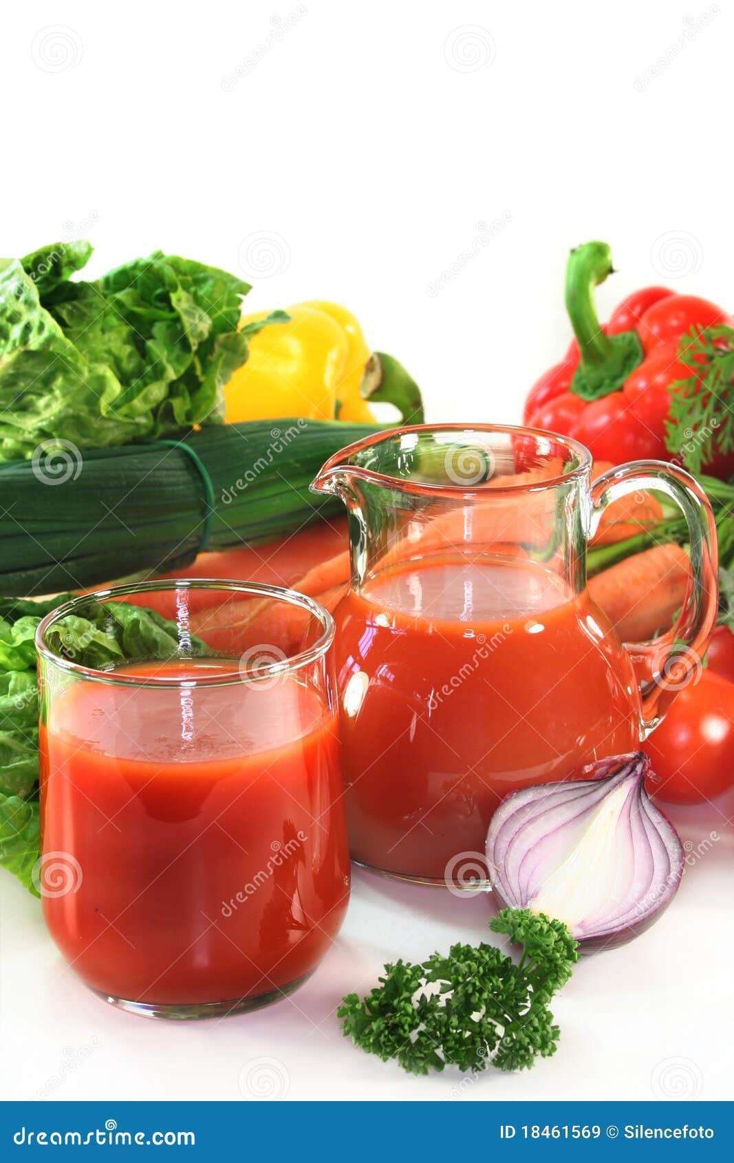 Vegetable juice stock image. Image of fresh, vegetables - 18461569