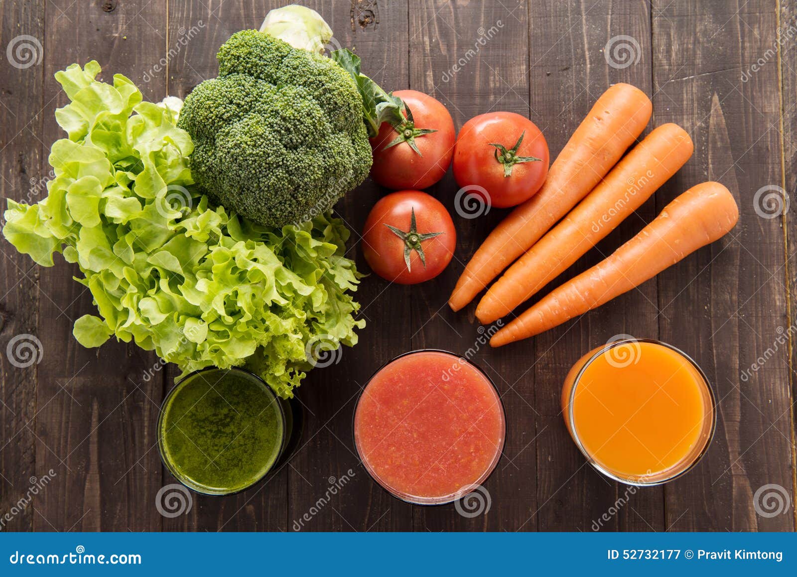 Vegetable Juices&smoothie with Fresh Ingredie. Stock Image - Image of ...