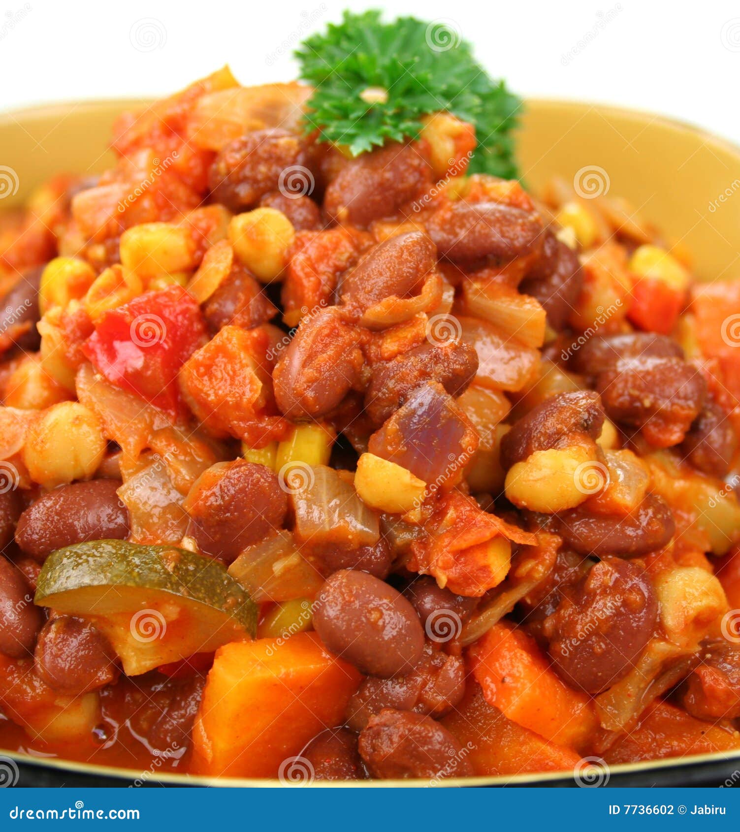 Vegetable and Lentil Hot Pot Stock Photo - Image of wholesome, flavor ...