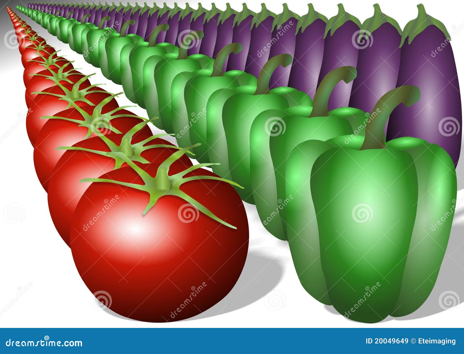 Vegetable in line stock illustration. Illustration of organic - 20049649