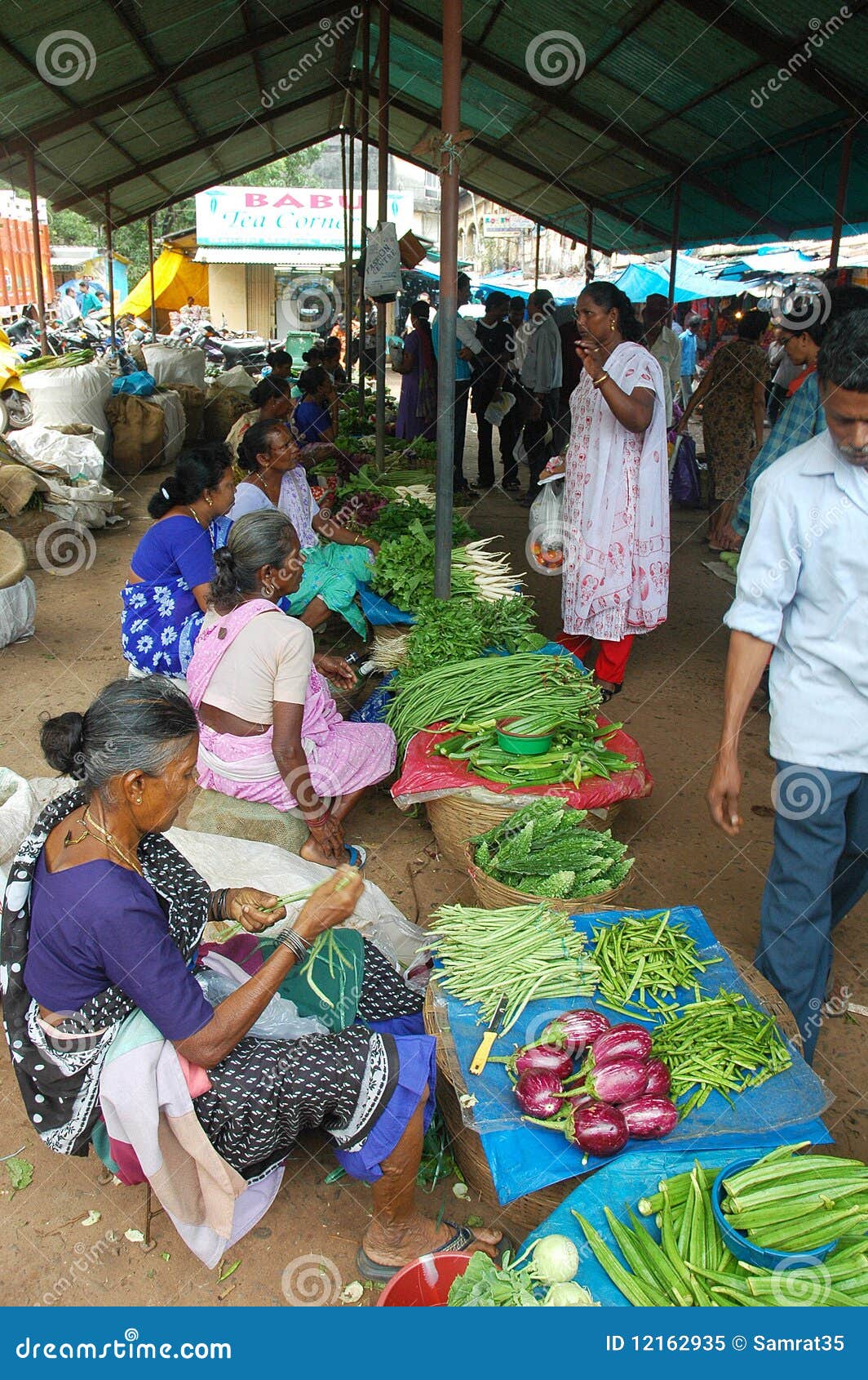 Vegetable market of Goa. editorial image. Image of lifestyle - 12162935