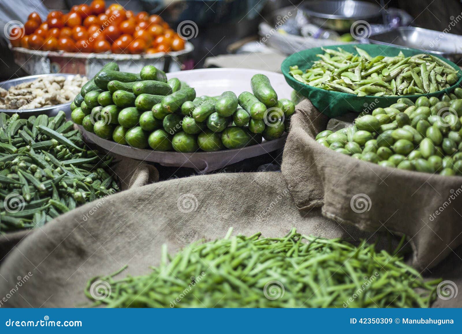Vegetable Market in Jamnagar, India Stock Image - Image of food, market ...