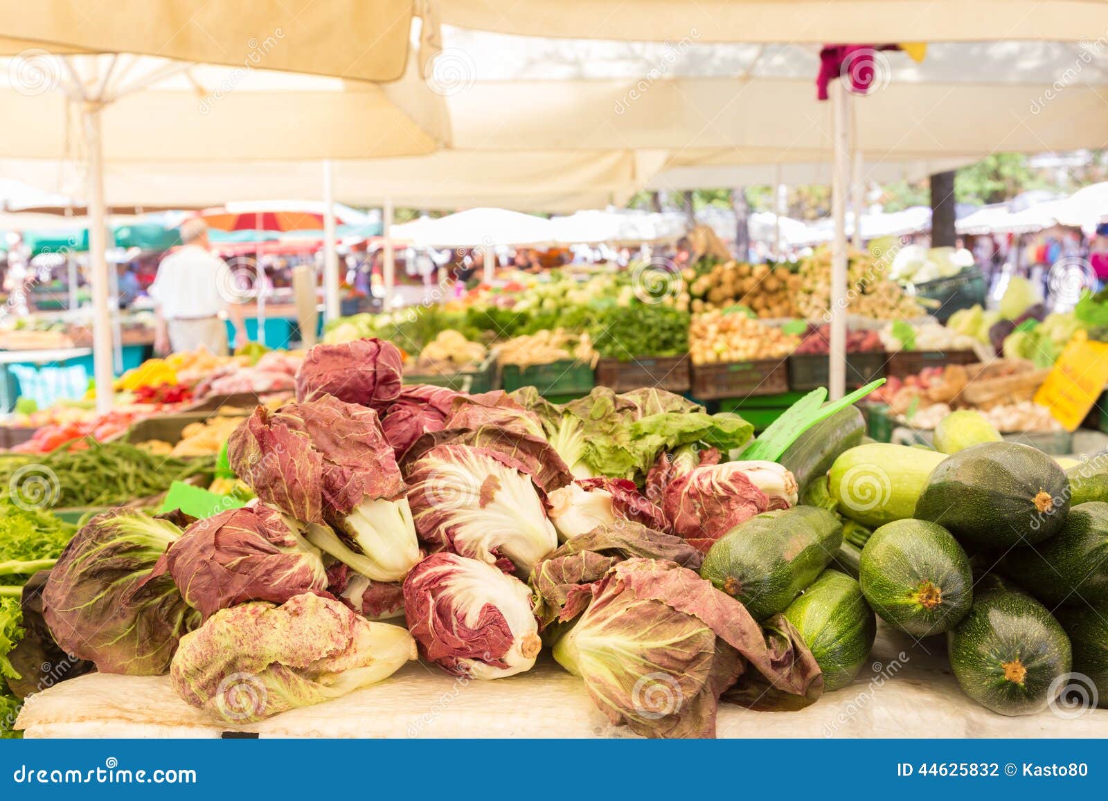 Vegetable market stall. stock photo. Image of organic - 44625832
