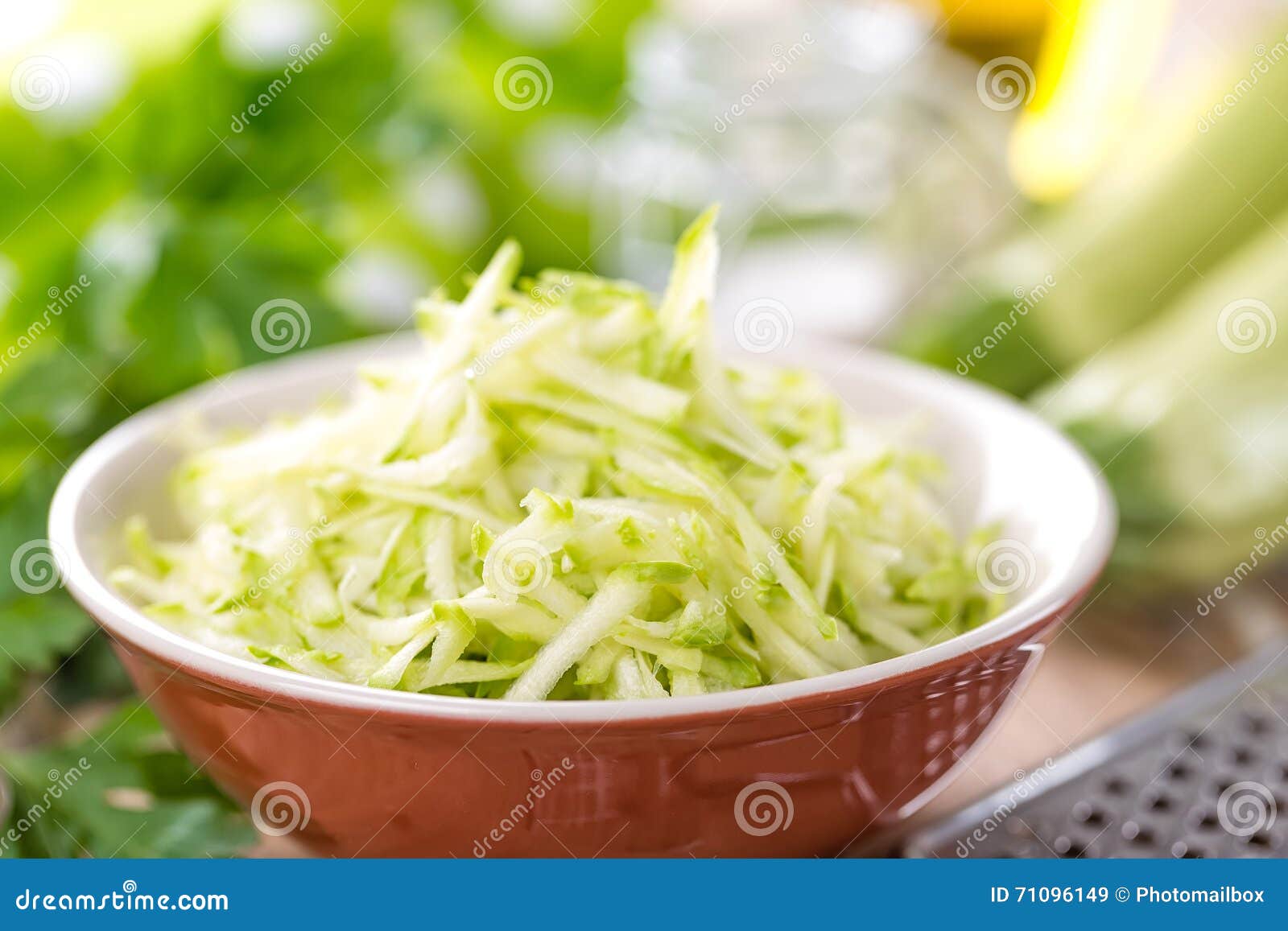 Vegetable marrow stock image. Image of grater, grated - 71096149