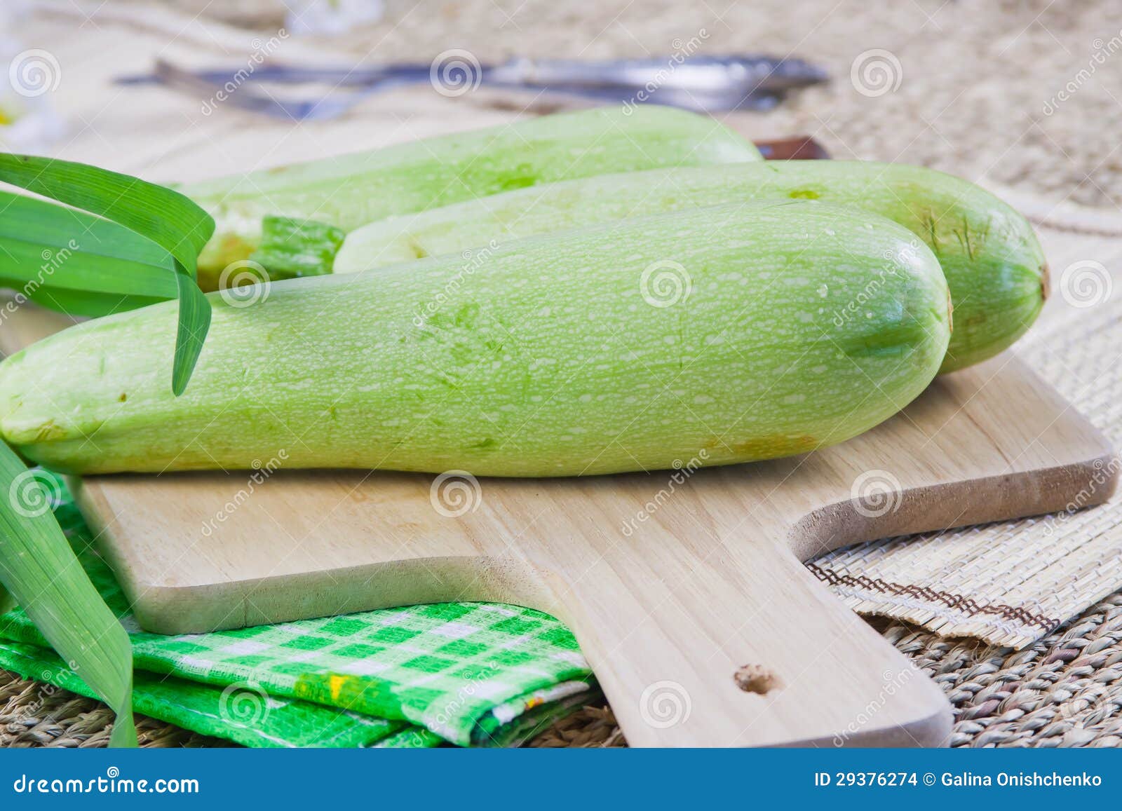 Vegetable marrows stock photo. Image of camomile, wooden - 29376274