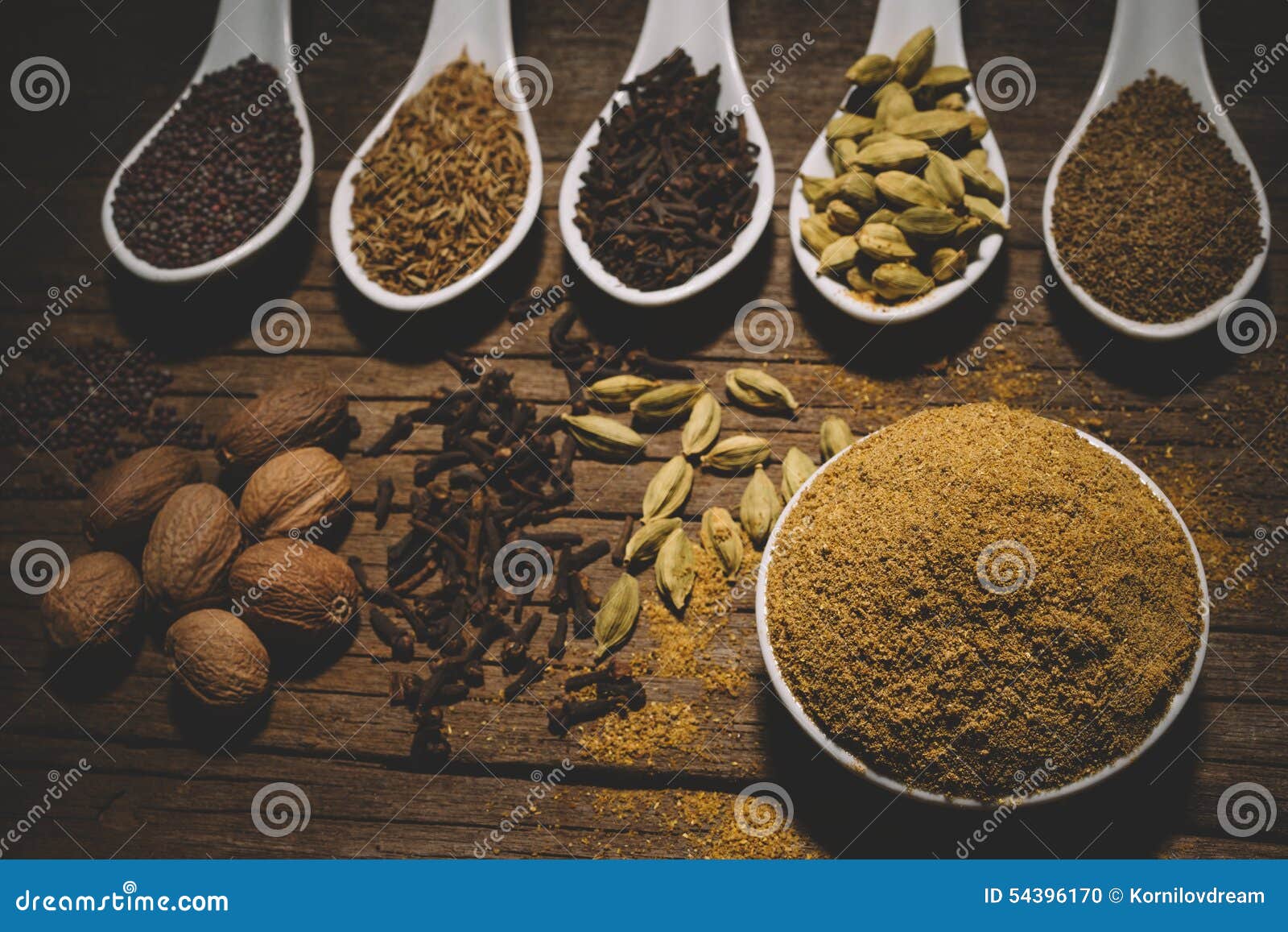 Vegetable masala stock photo. Image of assortment, peas - 54396170
