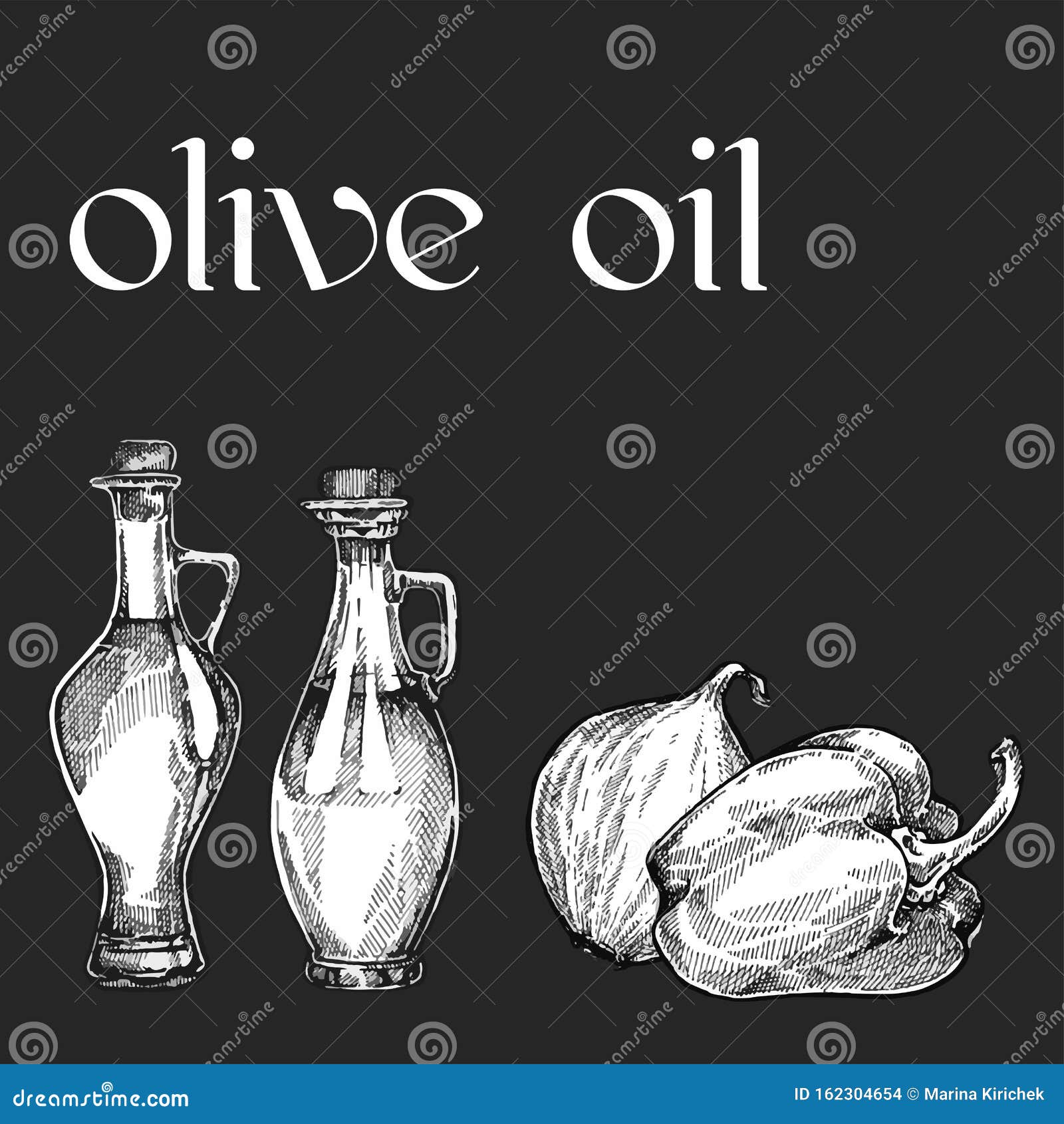 Vegetable Oil Assorted Bottles Set. Olive, Sunflower, Soybean Vector ...