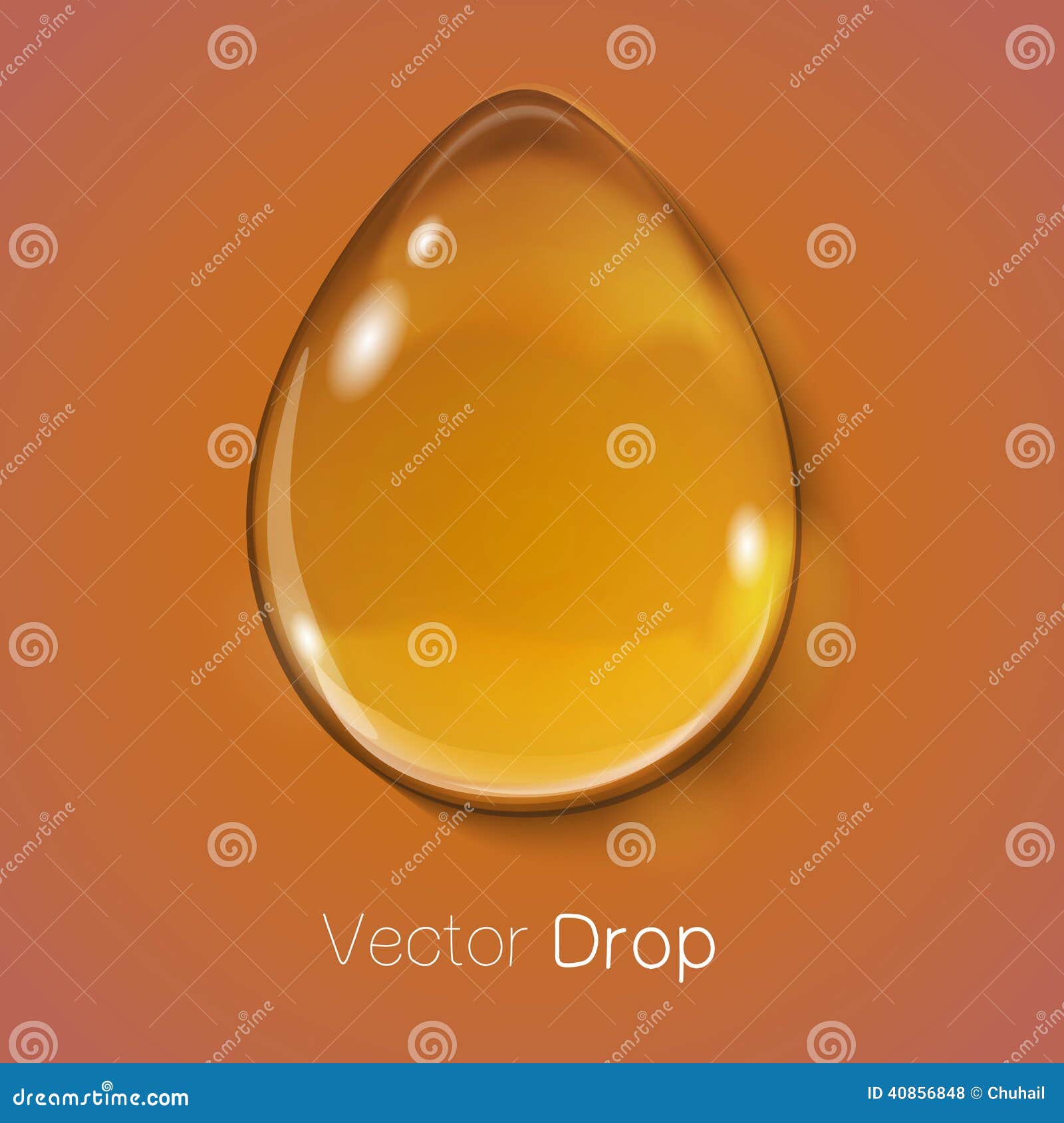 Vegetable oil drop. stock vector. Illustration of concept - 40856848