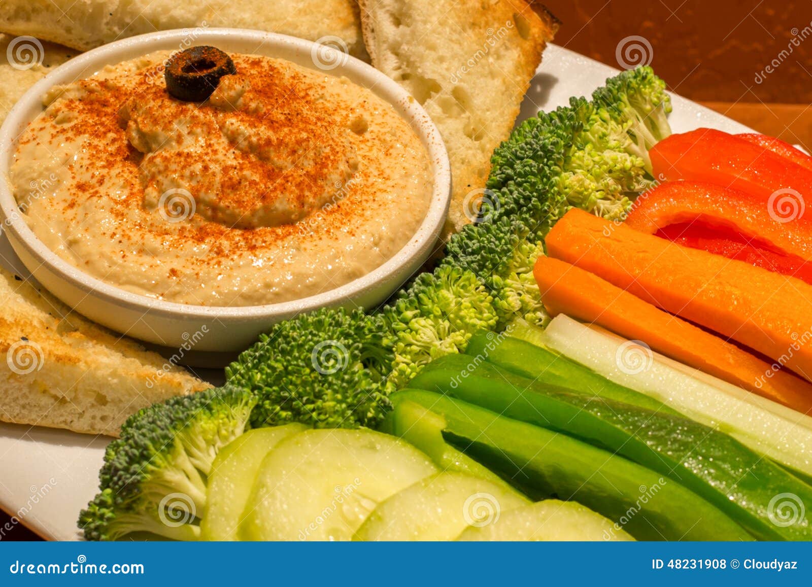 Vegetable Palte stock photo. Image of healthy, diet, plate - 48231908