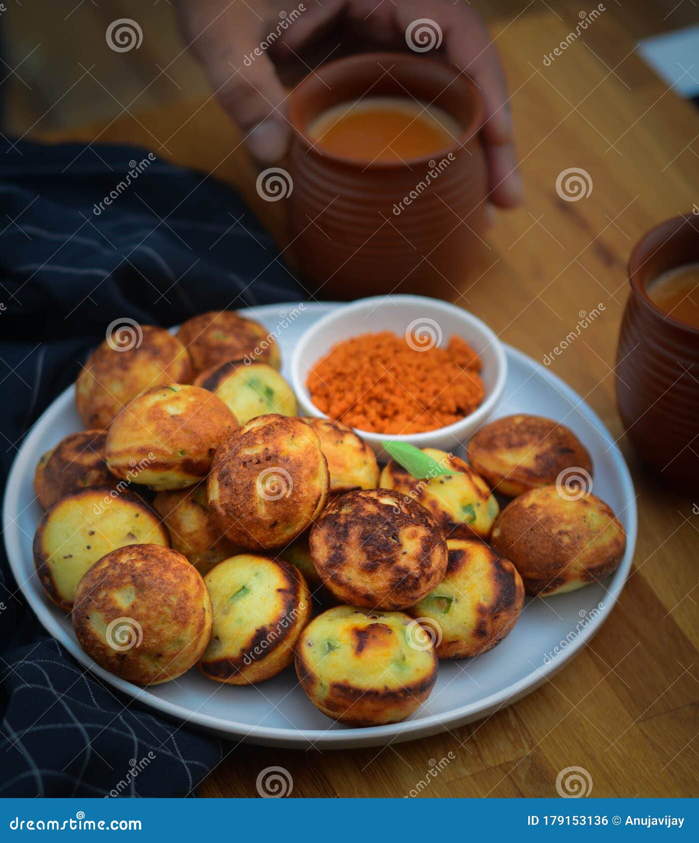 Vegetable Paniyaram or Appe Stock Photo - Image of urad, produce: 179153136